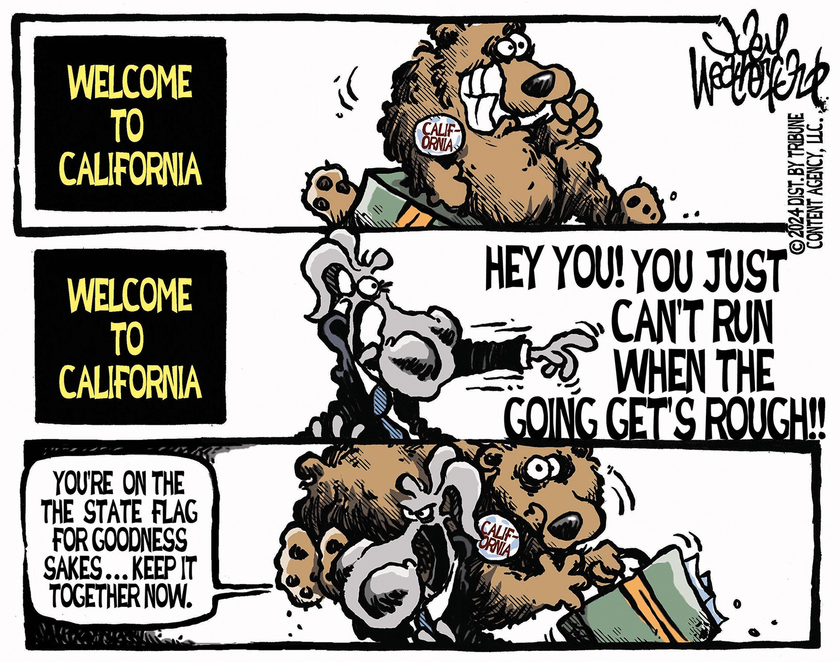 Editorial cartoons for Jan. 14, 2024 - oregonlive.com