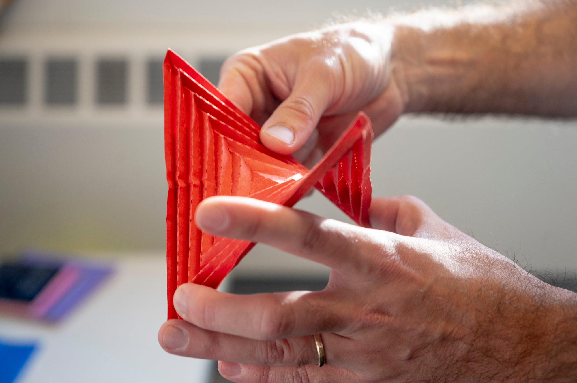 University of Michigan professor and students create origami-inspired ...