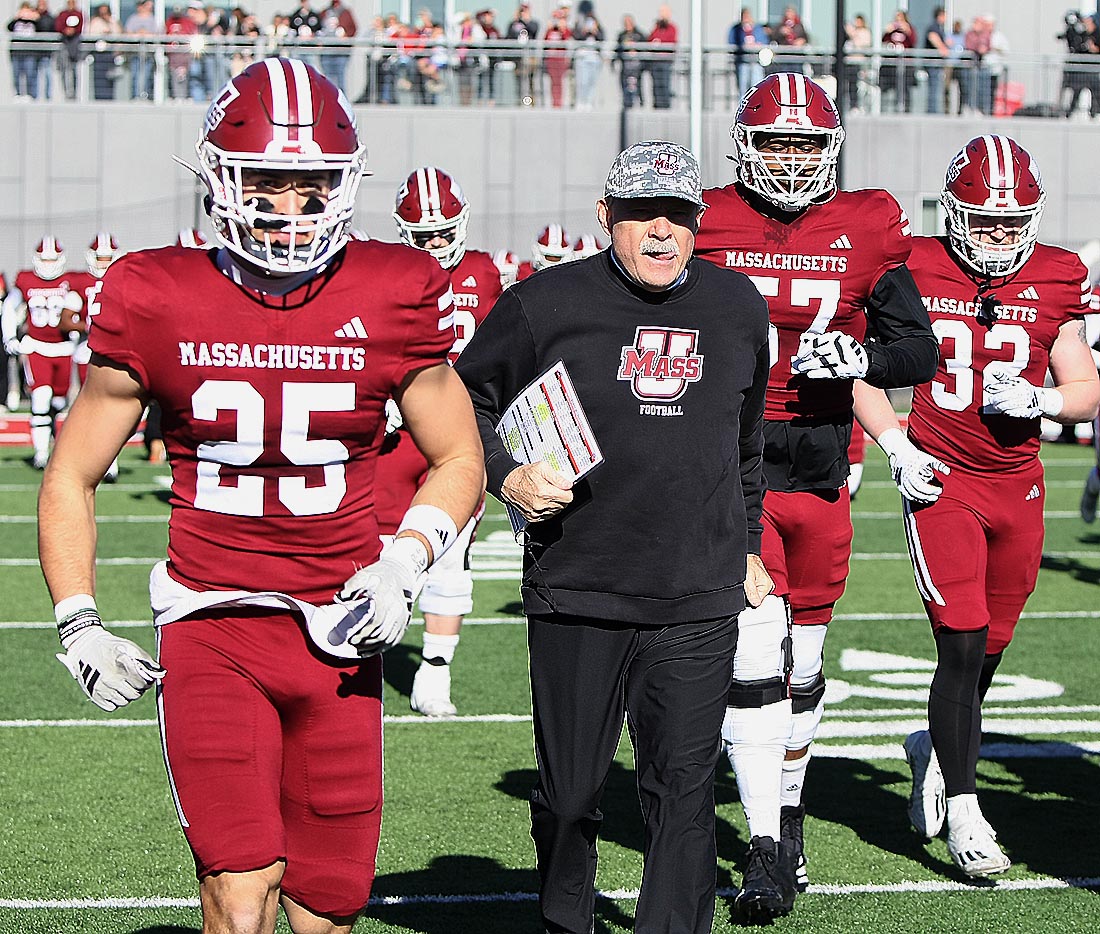 UMass Football vs Liberty on Military Appreciation Day on 11/16/24 ...