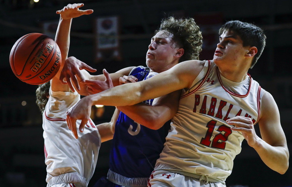 Nazareth vs. Parkland in the EPC boys basketball finals on Feb. 17 ...