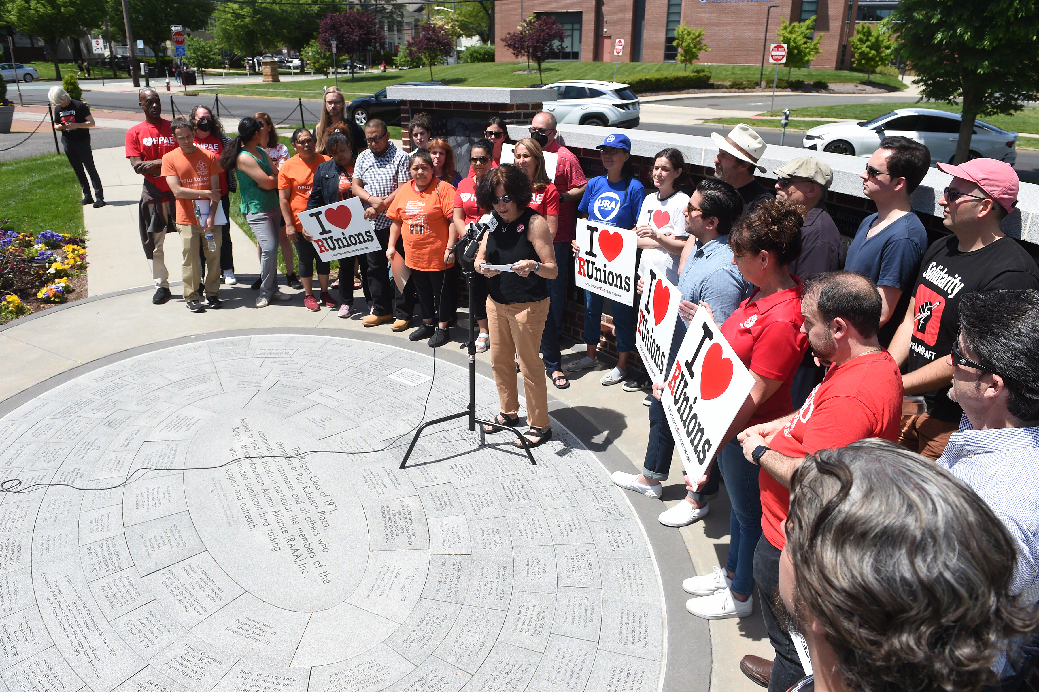 Press Conference on Rutgers Ratification Vote - nj.com