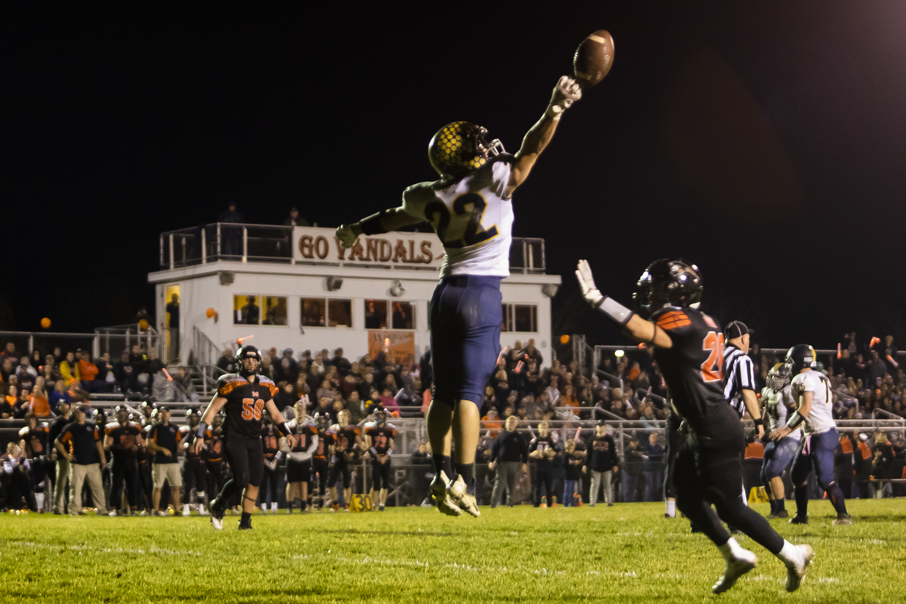 Merrill High School football hosts Breckenridge High School - mlive.com