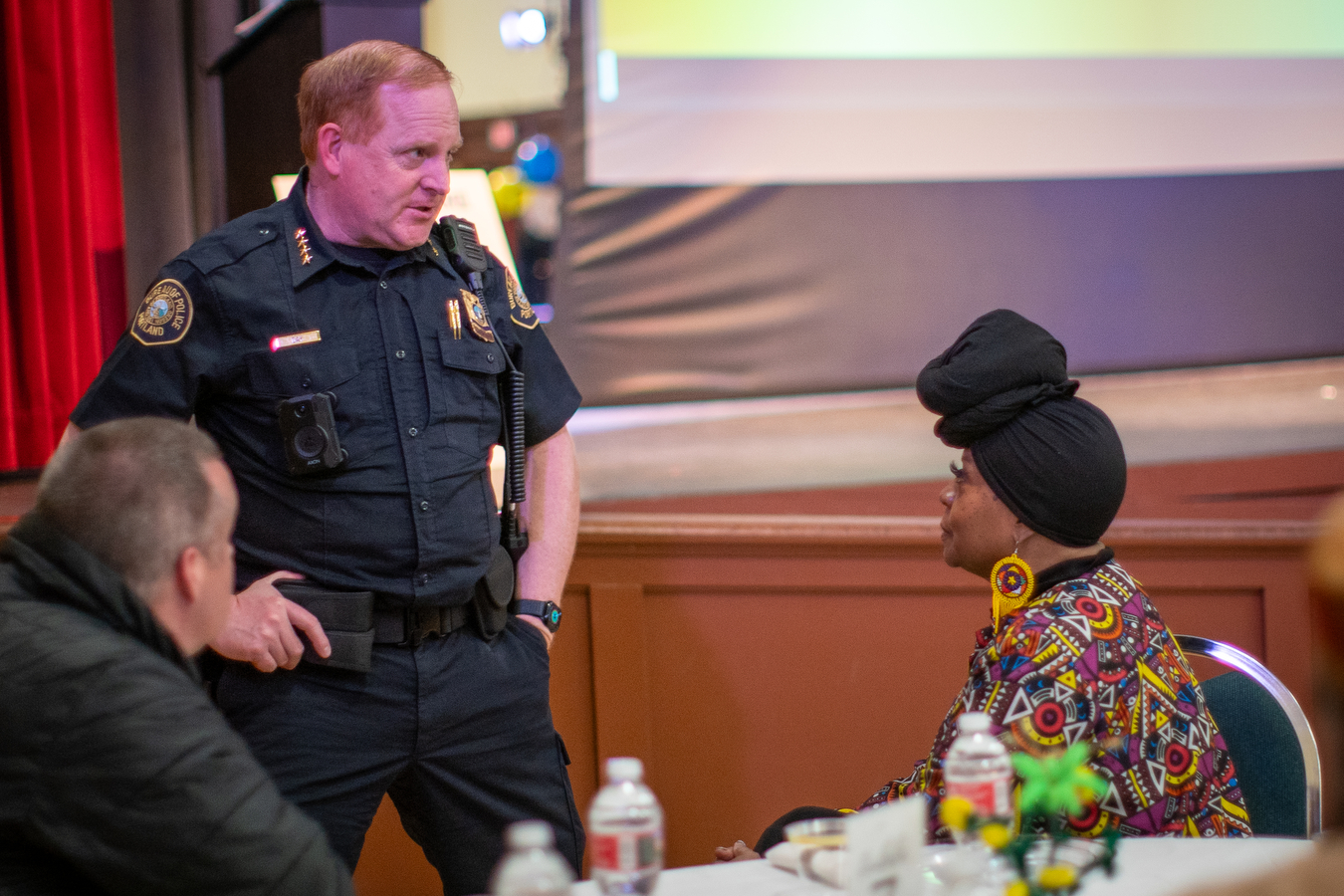 Community iftar hosted by Portland Police Bureau's Muslim Advisory ...