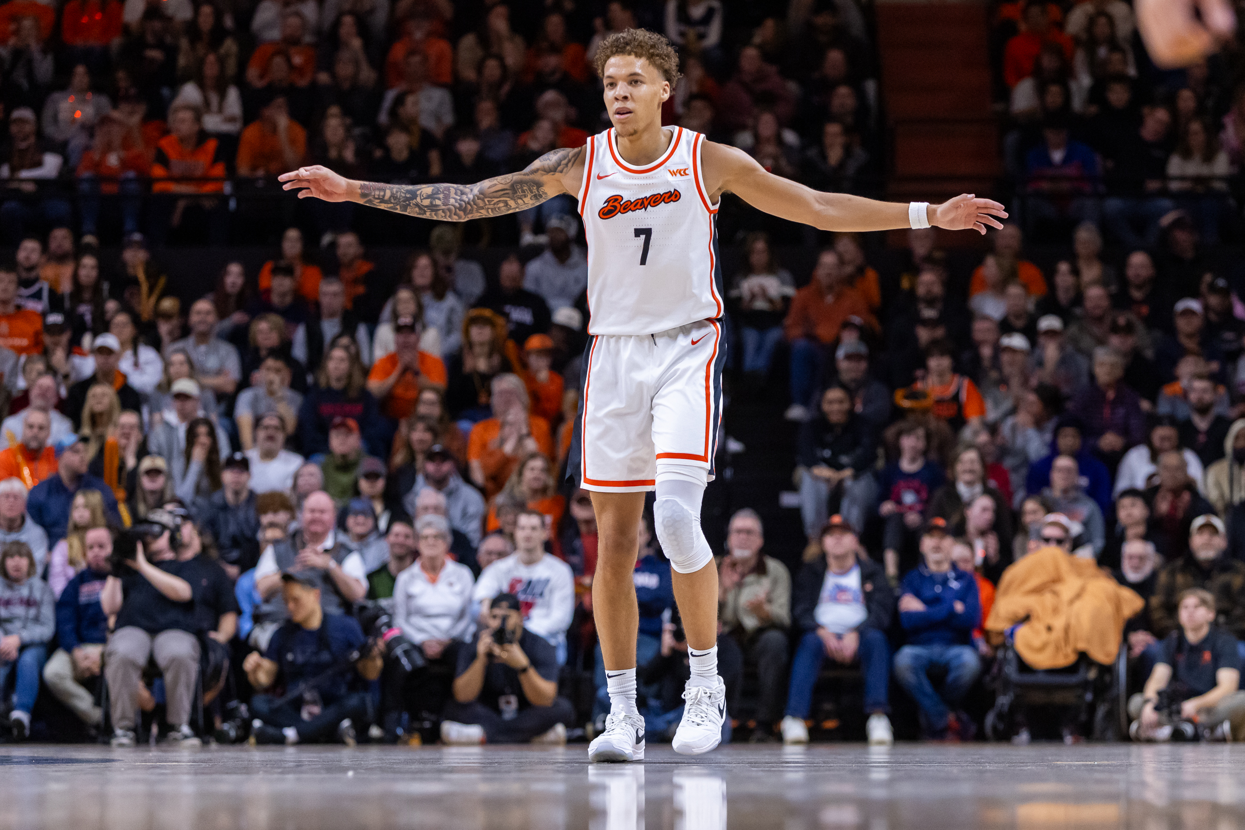 Oregon State men's basketball vs. No. 16 Gonzaga: Jan. 16, 2025 ...