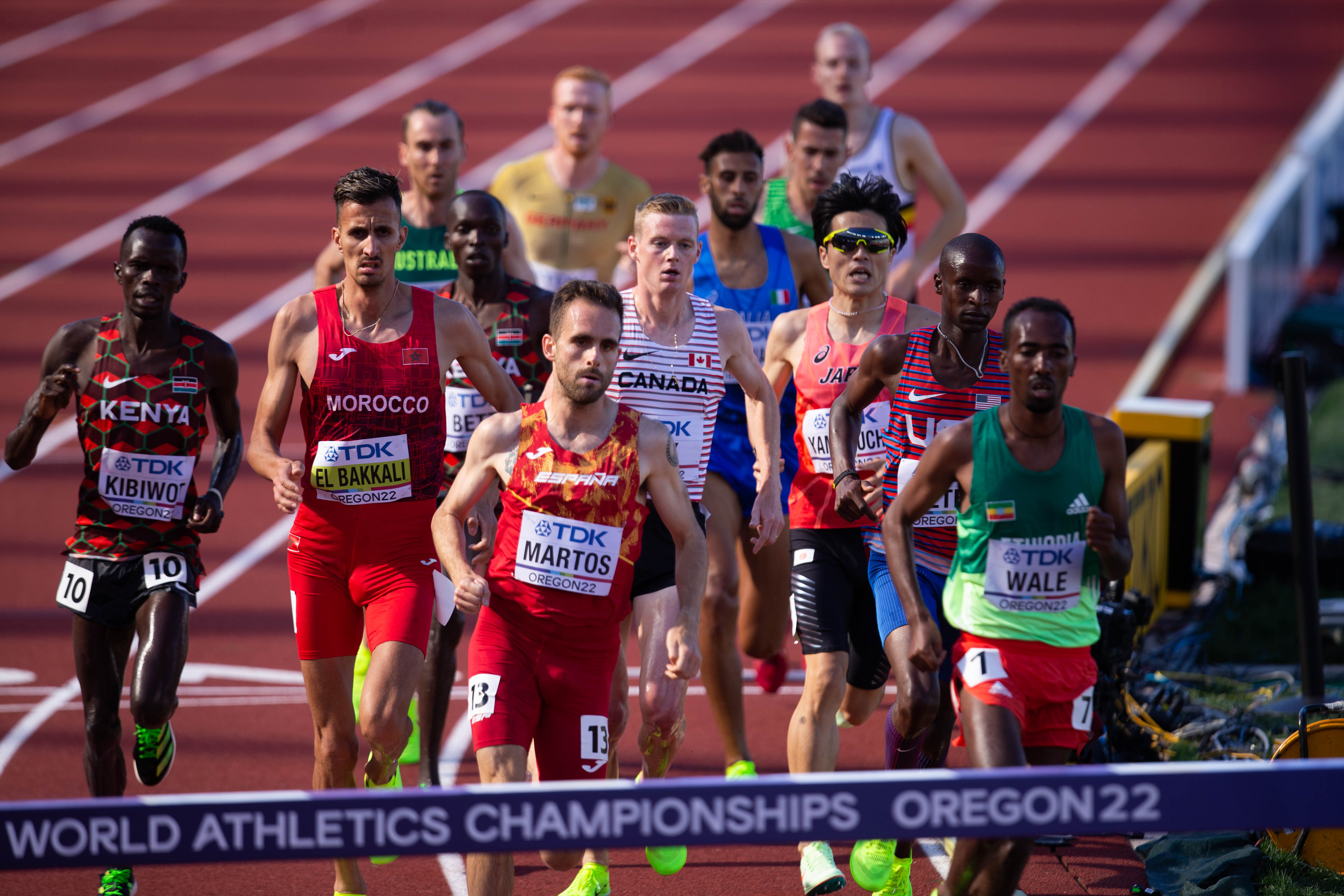 Athletes compete at World Athletics Championships in Eugene ...