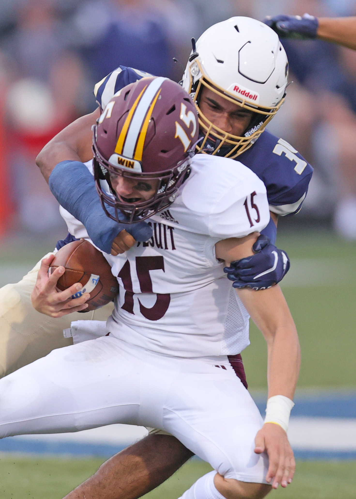 Archbishop Hoban vs. Walsh Jesuit in high school football, September 3 ...