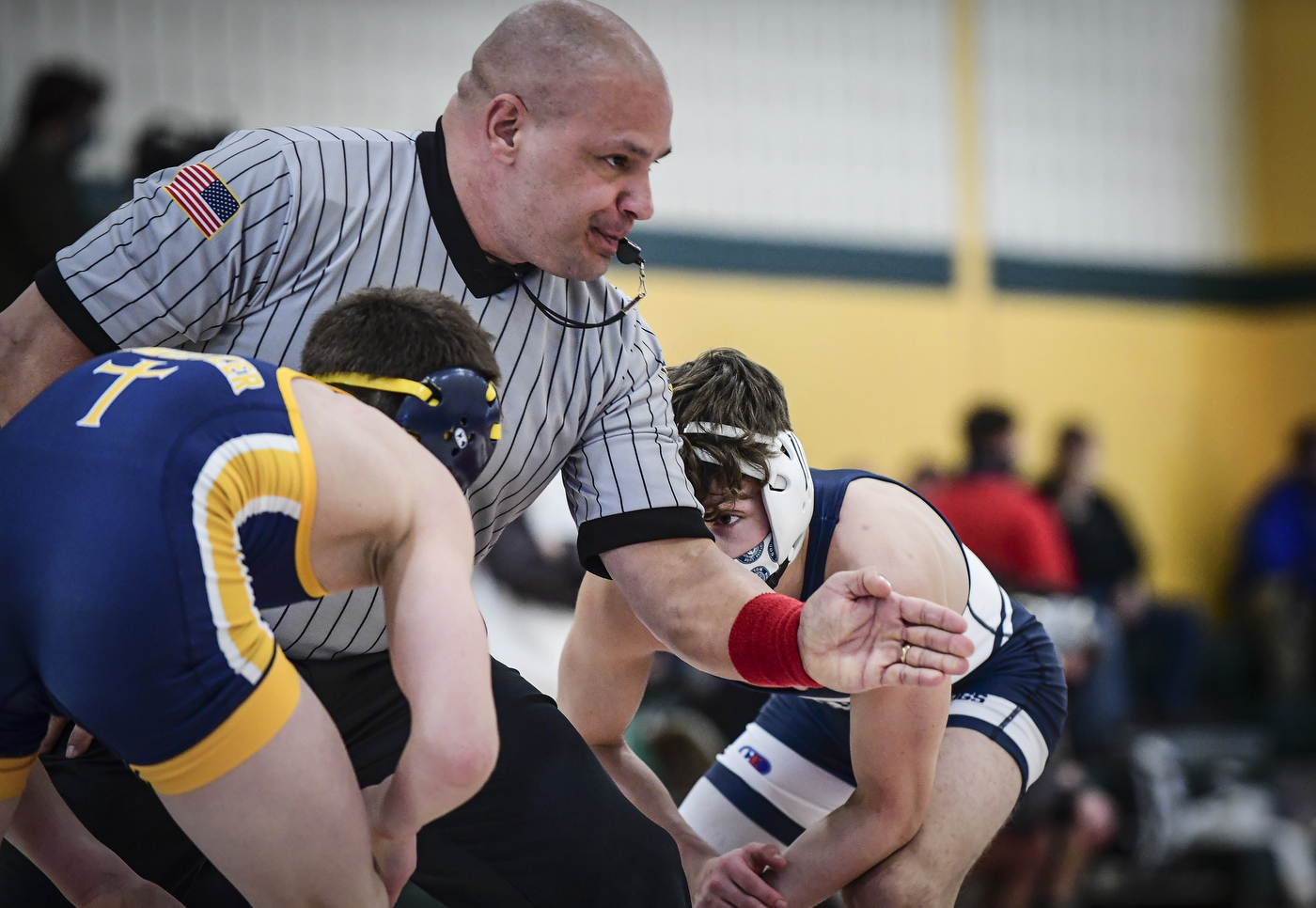 District 11 Class 2A wrestling finals on Feb. 21, 2021 ...