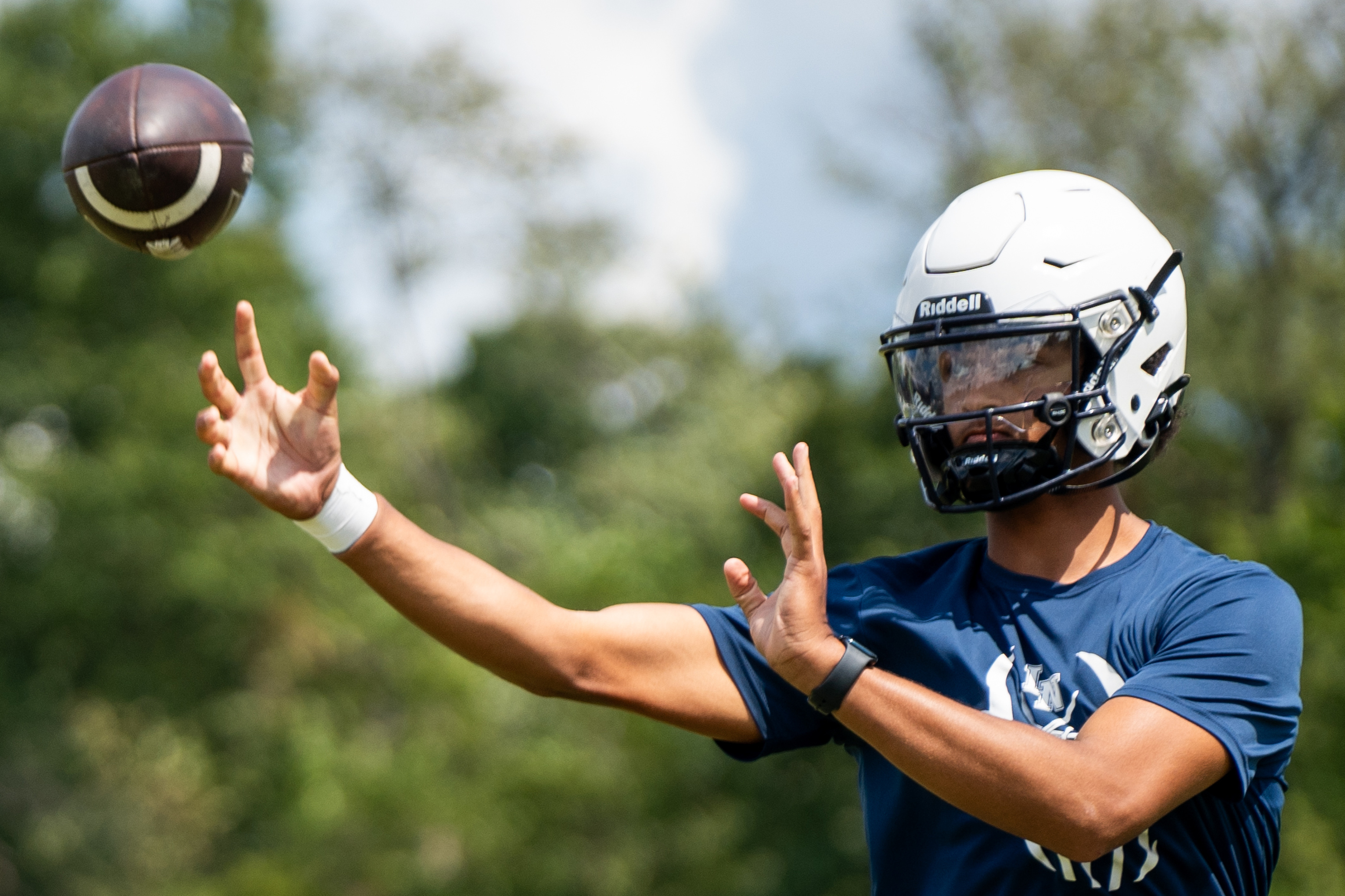 Loy Norrix kicks off football season with first practice - mlive.com