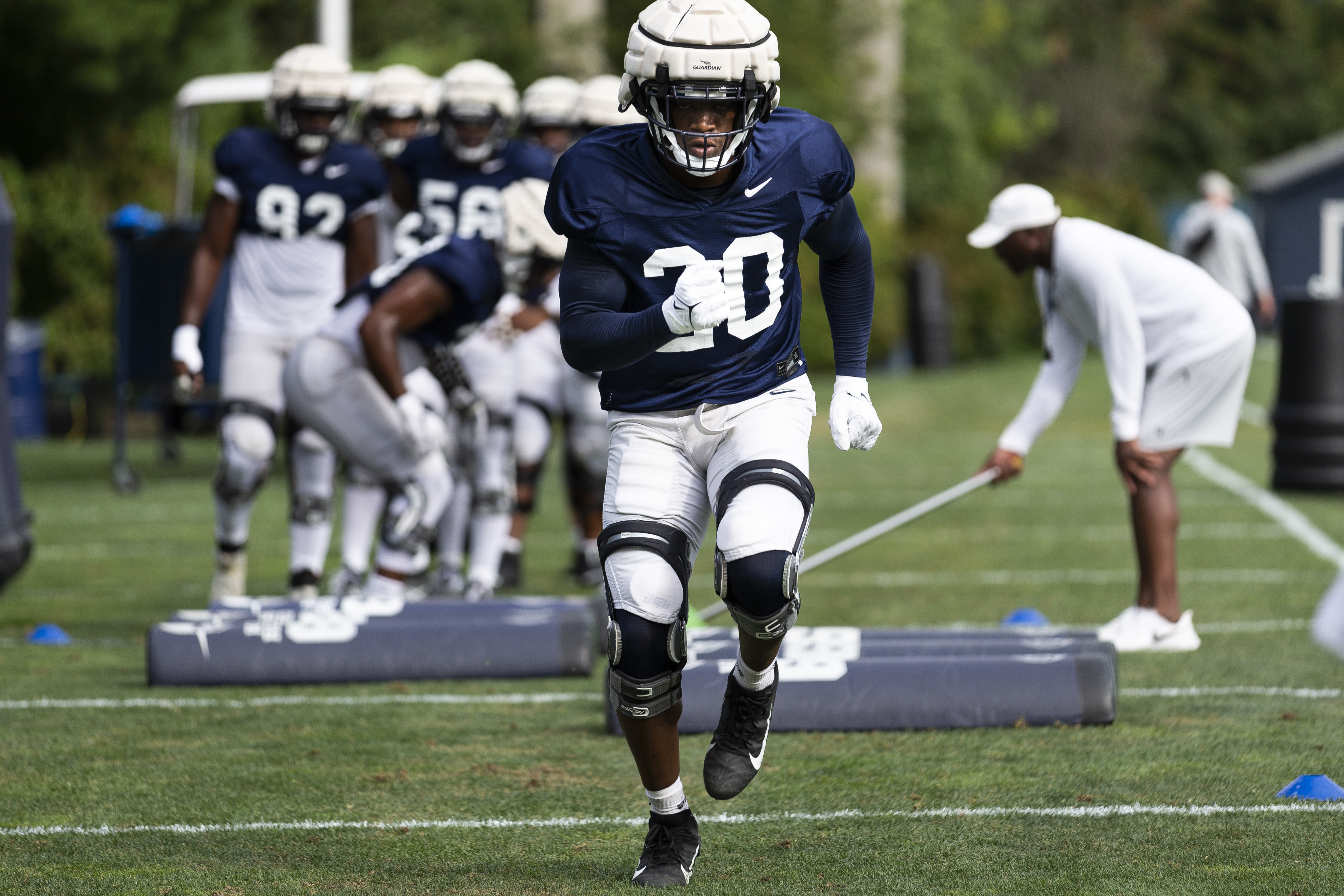 Penn State defenders in action at Wednesday practice - pennlive.com