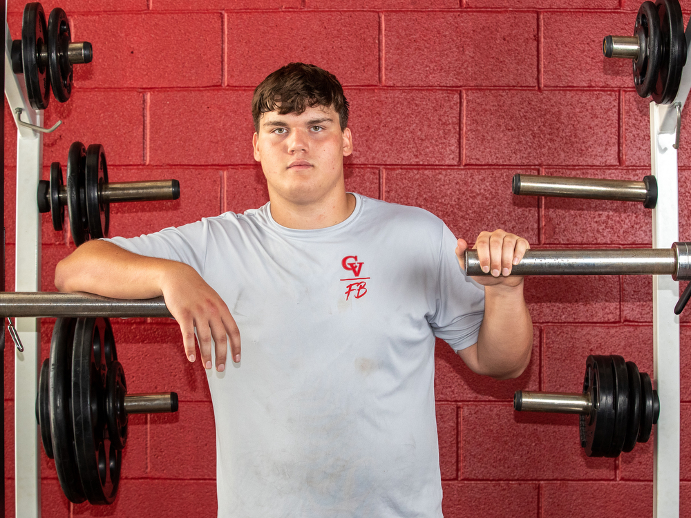 Tyler Merrill is a 6'5" and 300 pound CV lineman, and just 14-years-old ...