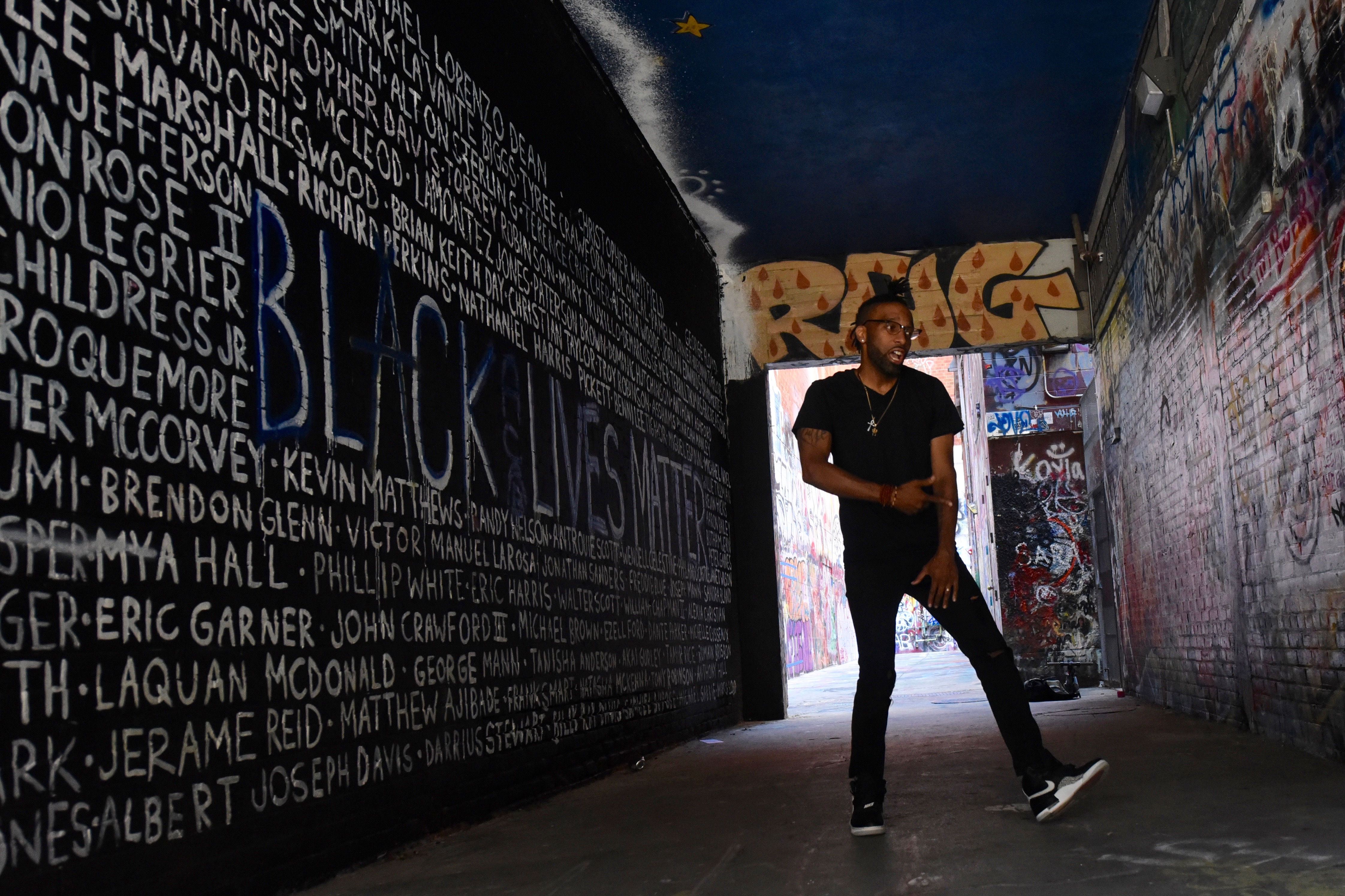 Ann Arbor rapper Kyle James shoots 'Bloodshed Into Lemonade' music ...