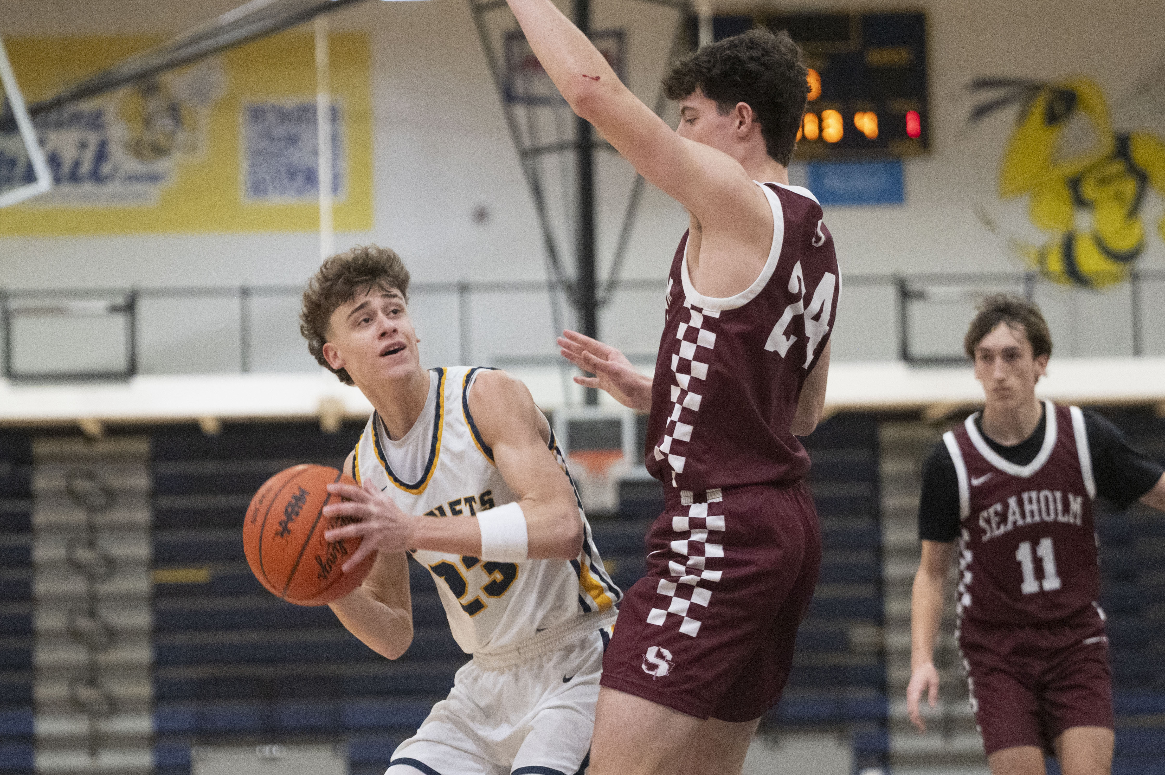 Saline hosts Seaholm for a varsity boys basketball game - mlive.com