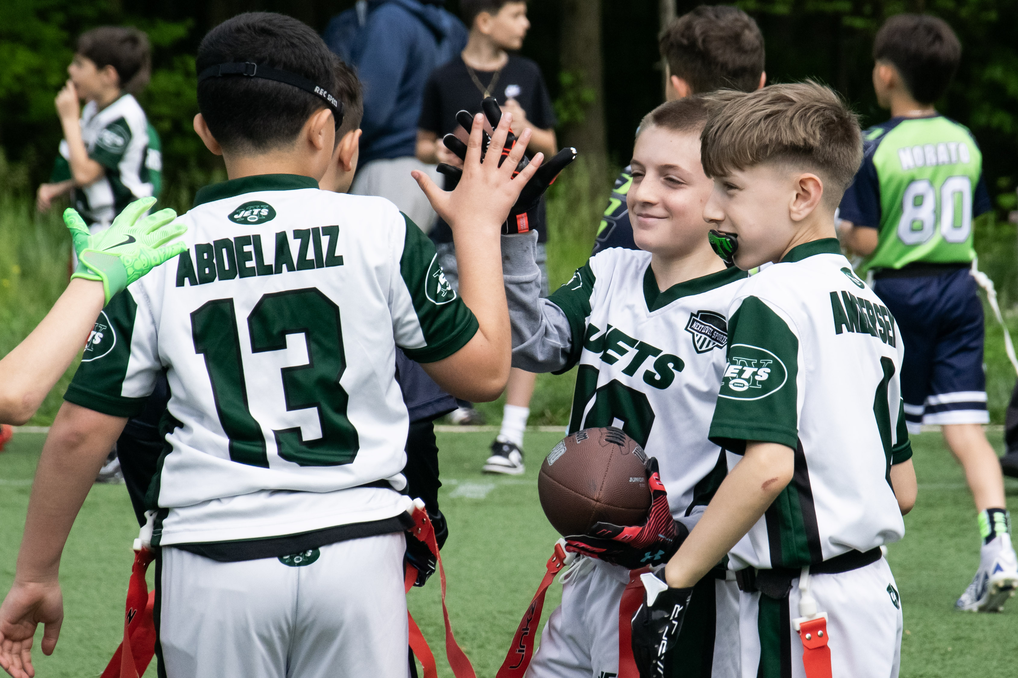 Next Level Flag Football players compete in playoffs at Bloomingdale ...
