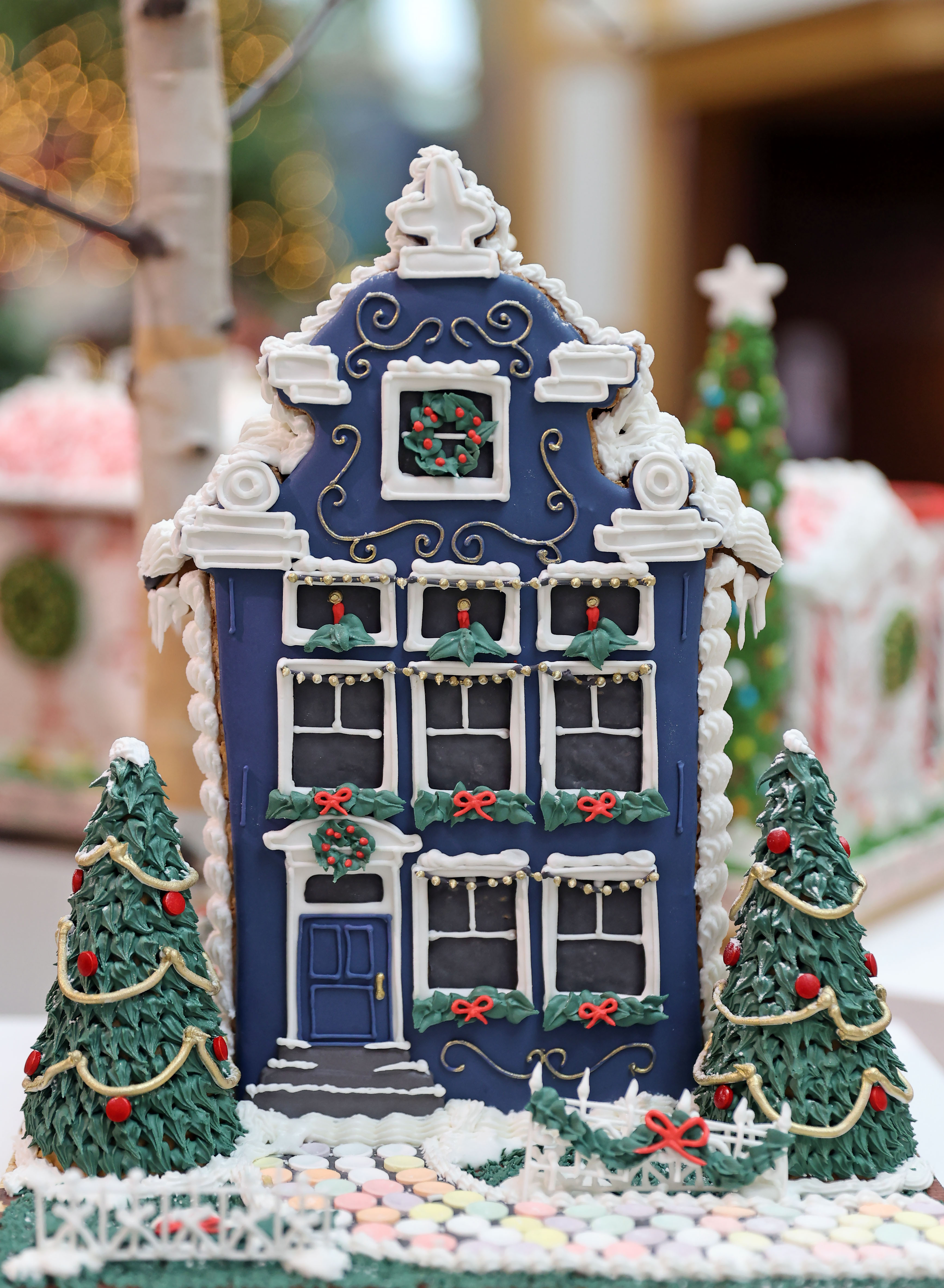 Gingerbread displays at Cleveland Botanical Garden, November 17, 2022 ...