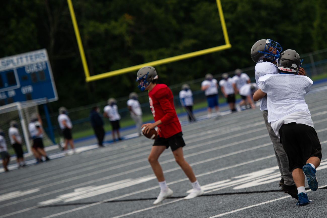 Ypsilanti Lincoln High School football practice - mlive.com