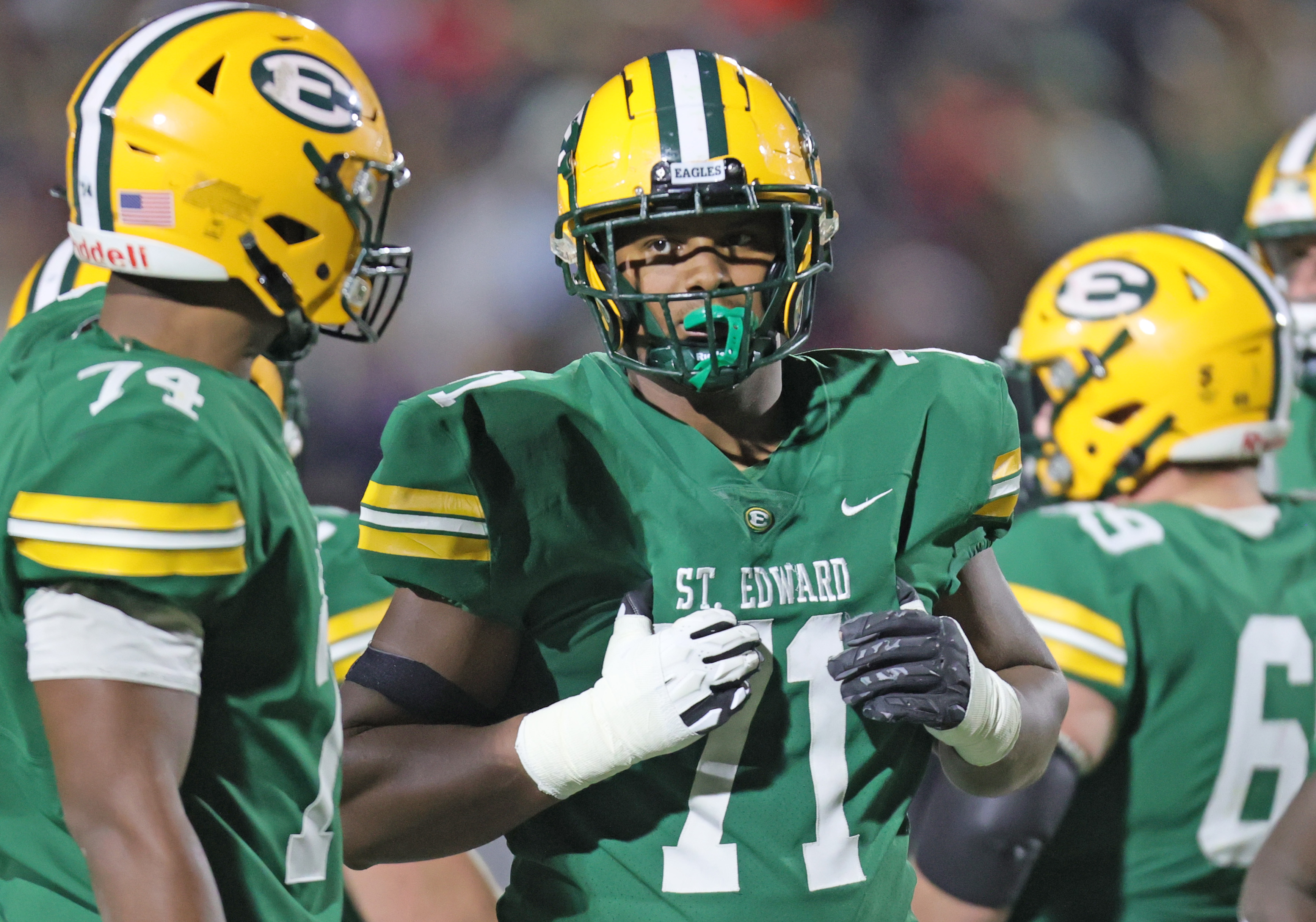 St. Edward offensive linemen, November 25, 2022 - cleveland.com