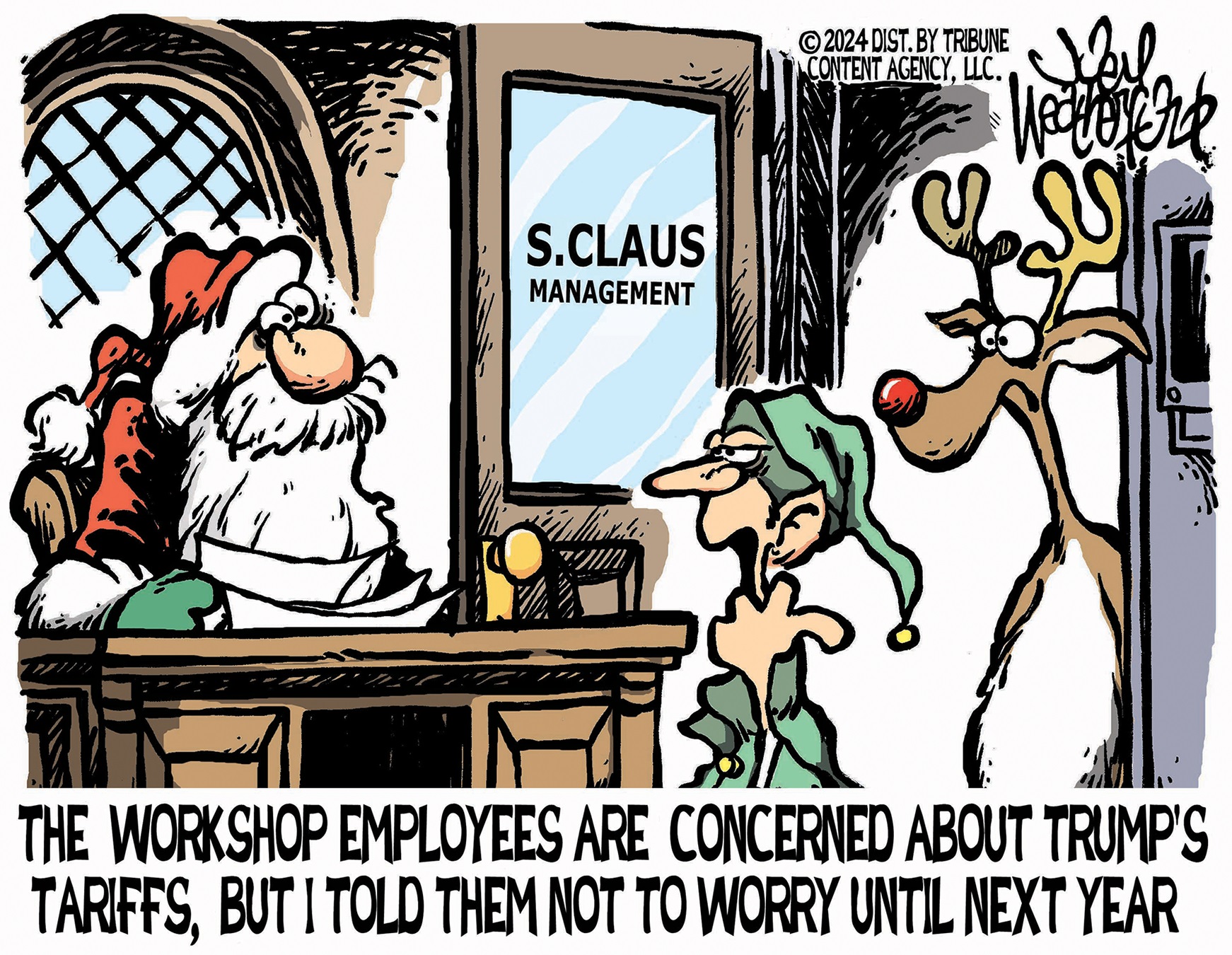 Editorial cartoons for Dec. 8, 2024 - cleveland.com