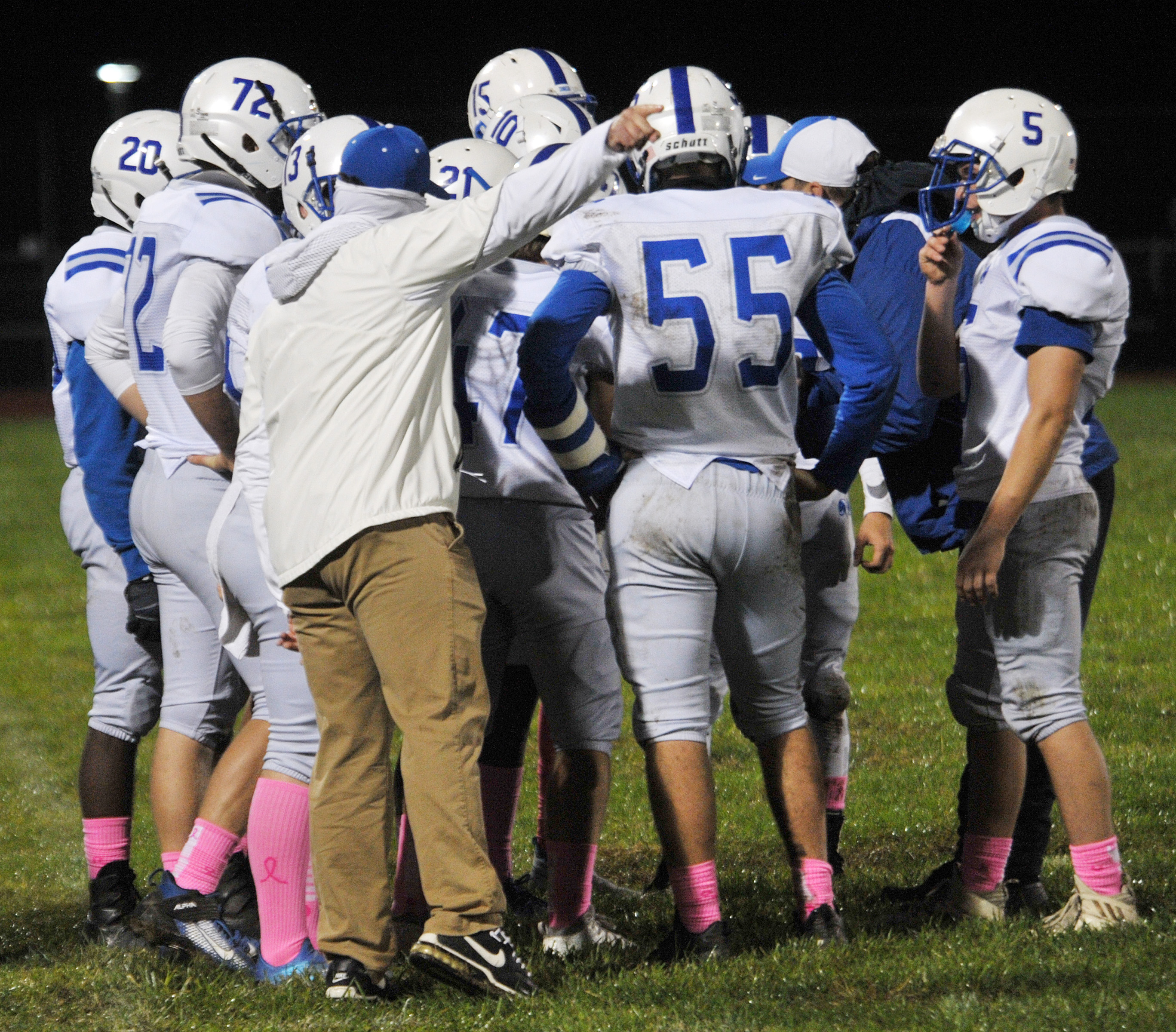 High School Football Hightstown High School at Northern Burlington High ...