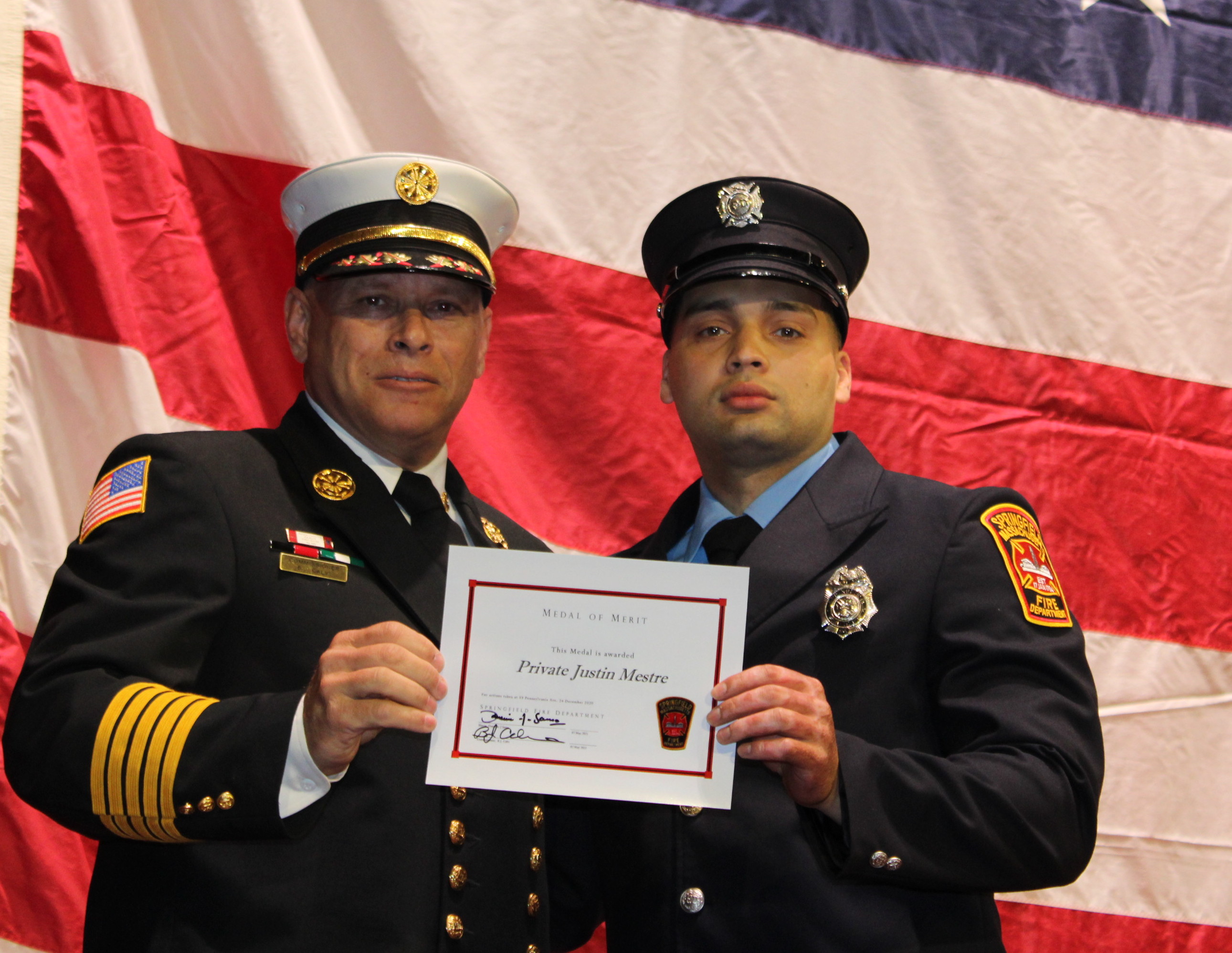 Springfield Fire Department's Awards & Promotion Ceremony - masslive.com