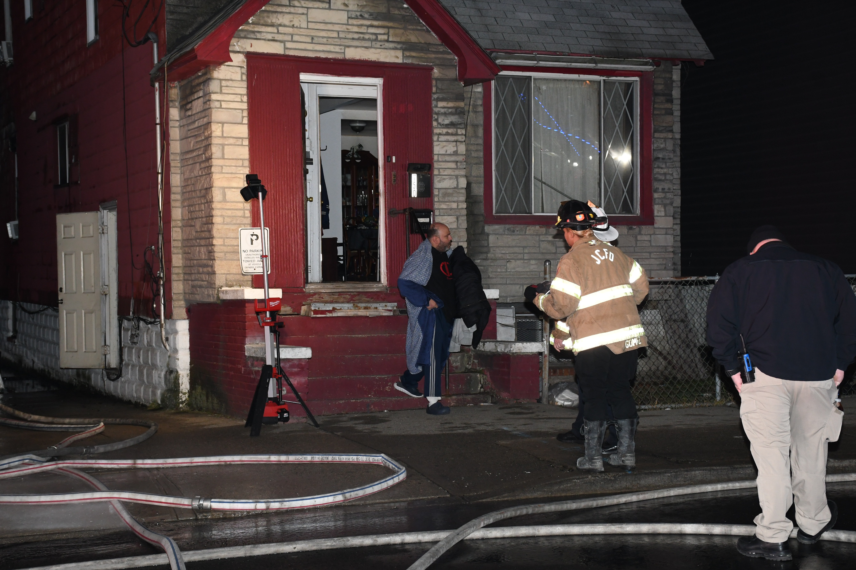 Three-alarm fire on Garfield Avenue, Jersey City, Jan. 19, 2023 - nj.com