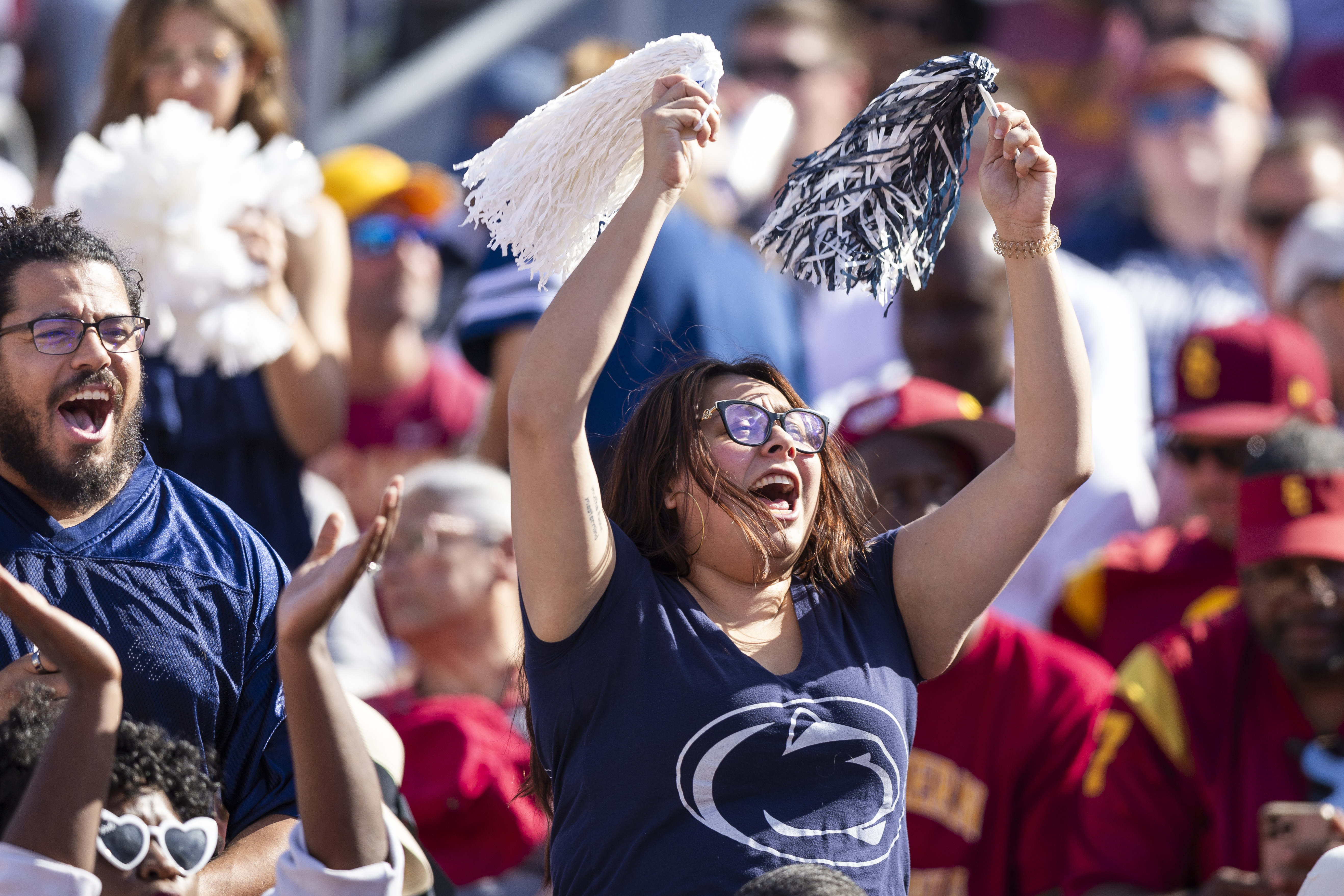 Penn State faces in the crowd from the win over USC - pennlive.com