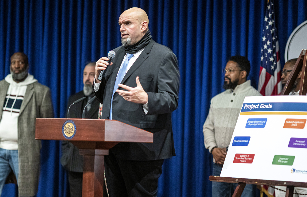 Lt. Gov. John Fetterman Pennsylvania prison clemency system update ...