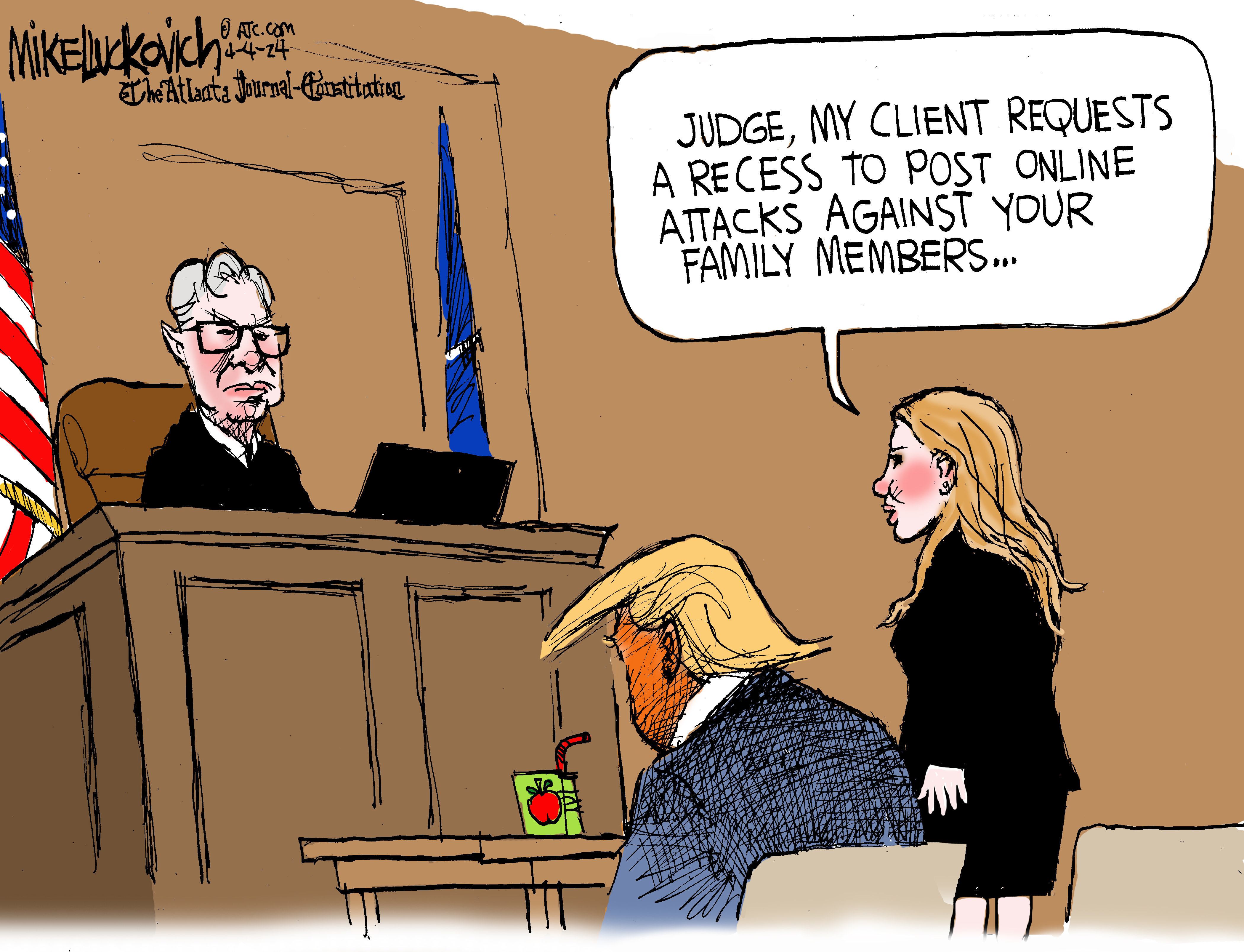 Editorial cartoons for April 7, 2024 - oregonlive.com