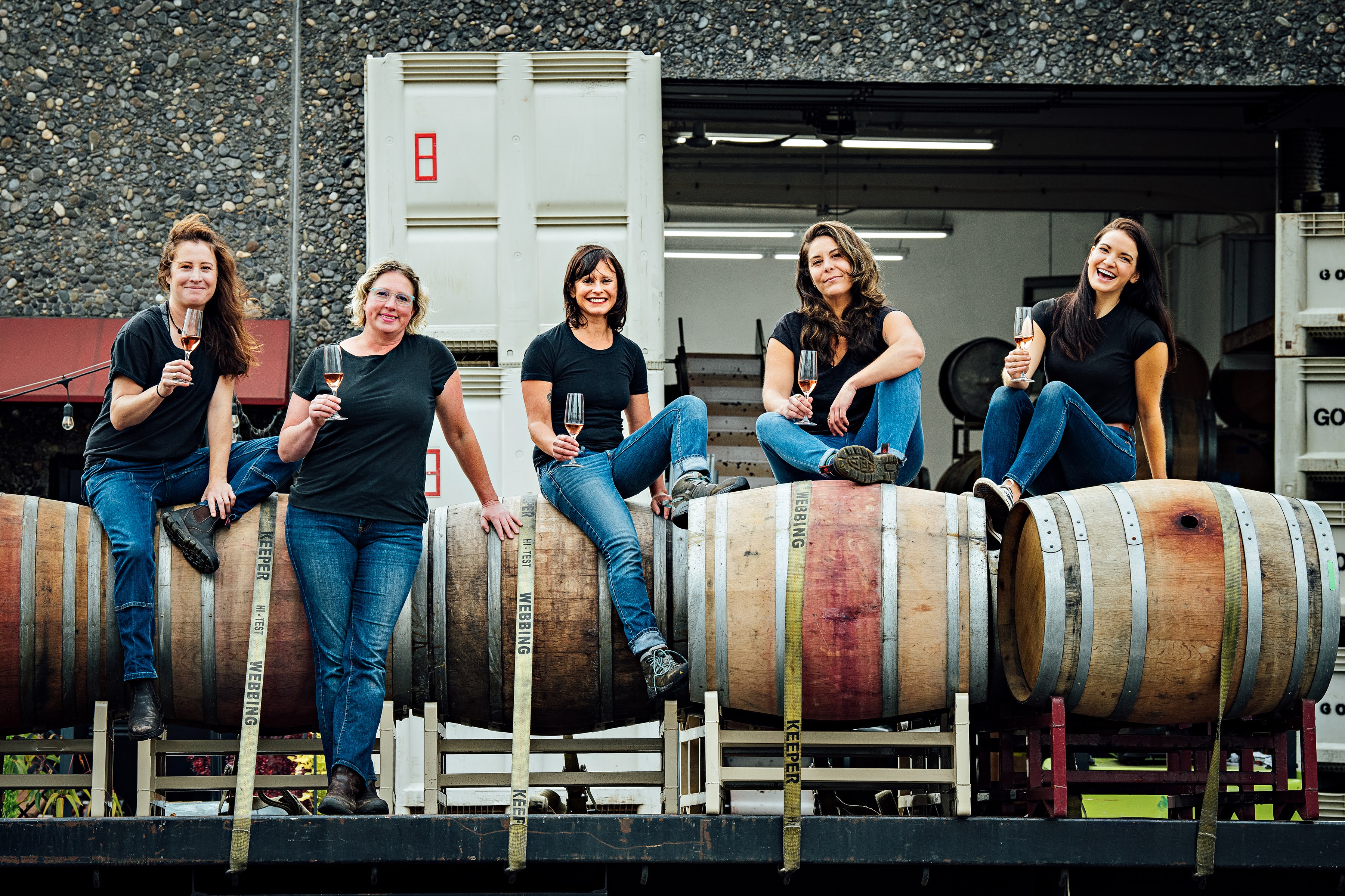 Women band together at Helioterra Wines - oregonlive.com