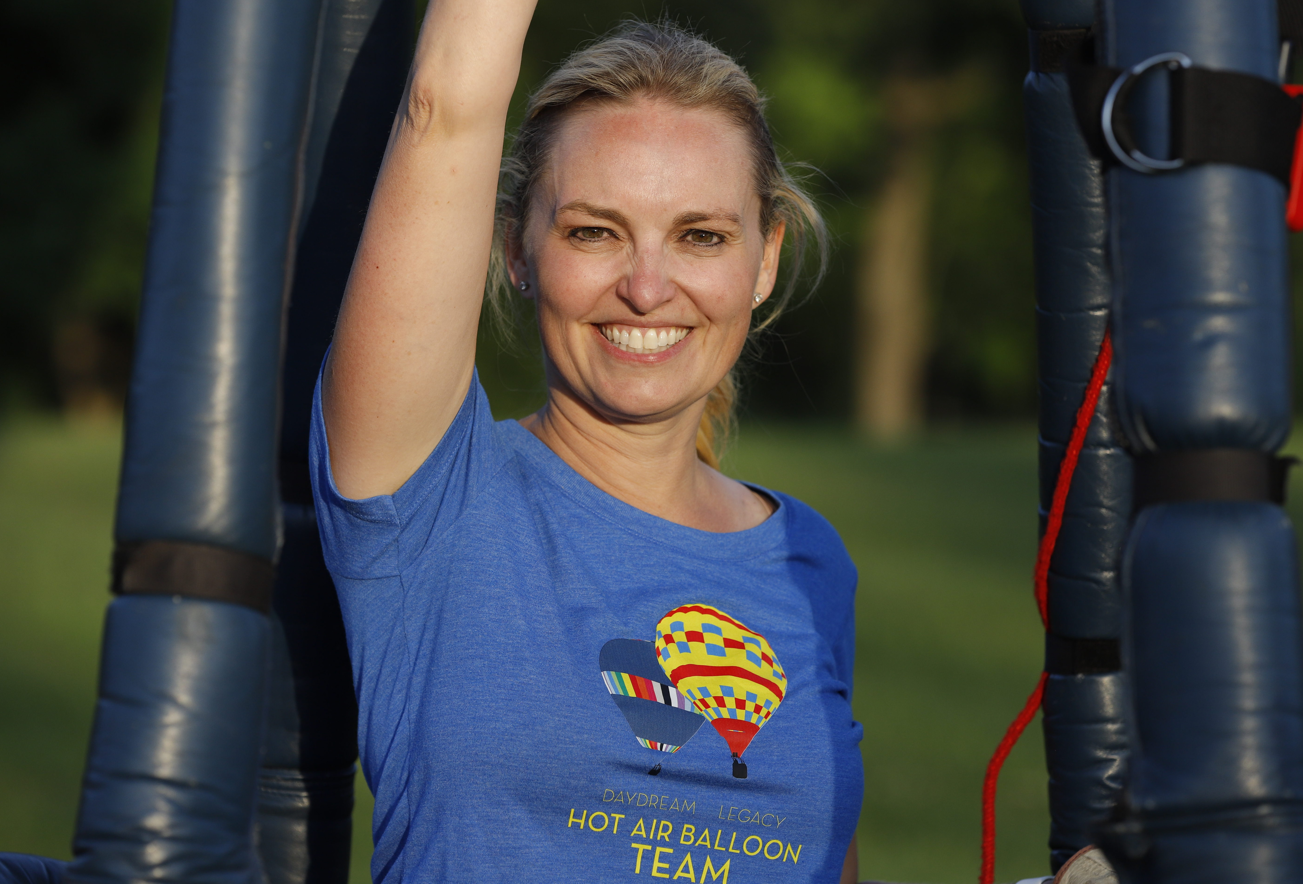 Hot air balloon pilot Dawn McKenzie - mlive.com