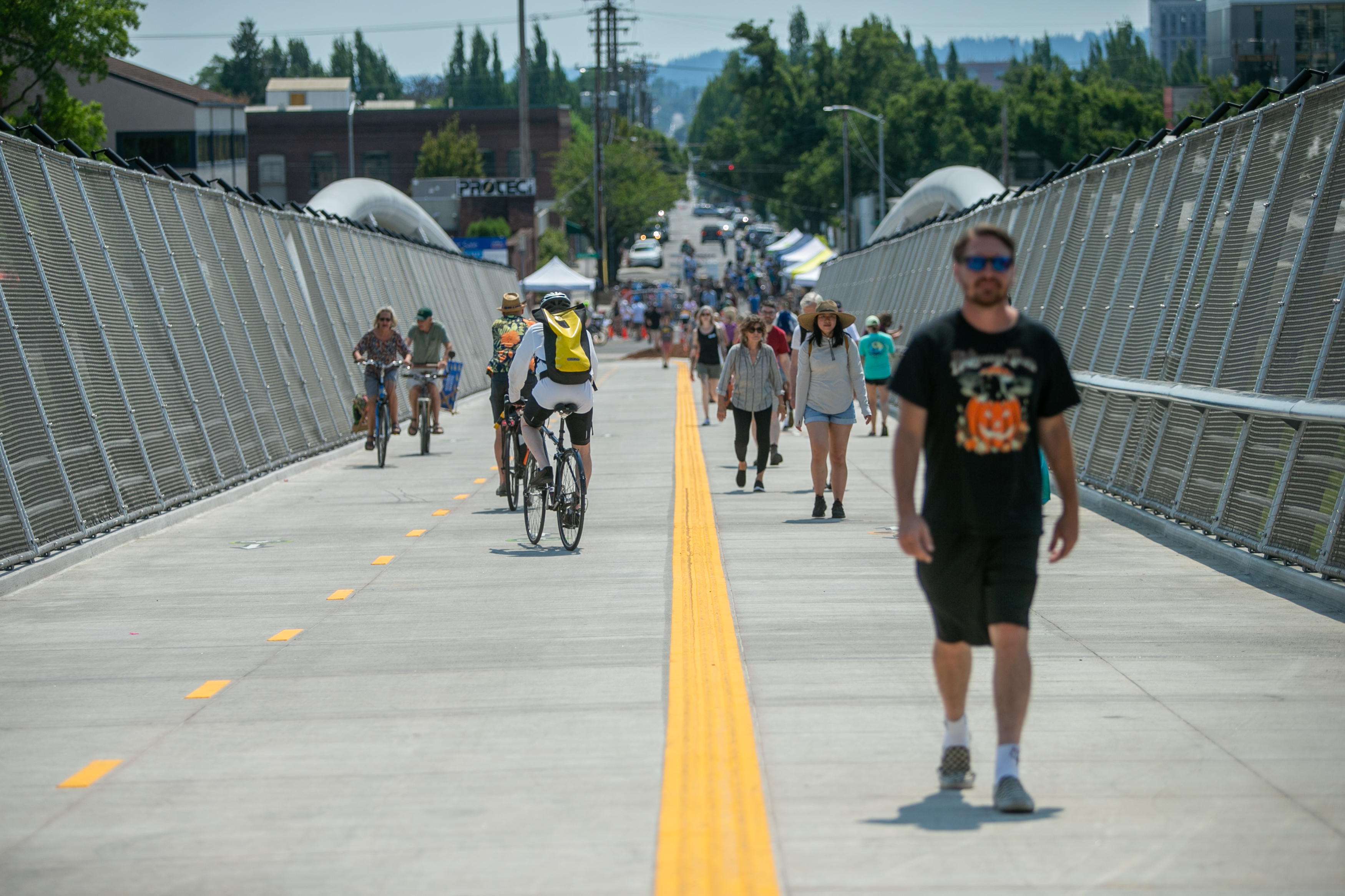 Blumenauer Pedestrian and Bicycle Bridge grand opening - oregonlive.com