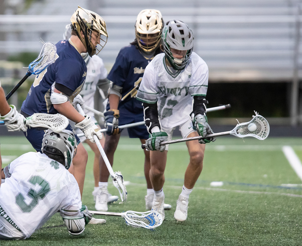 Trinity defeats Bishop McDevitt 19-4 in boys high school lacrosse ...