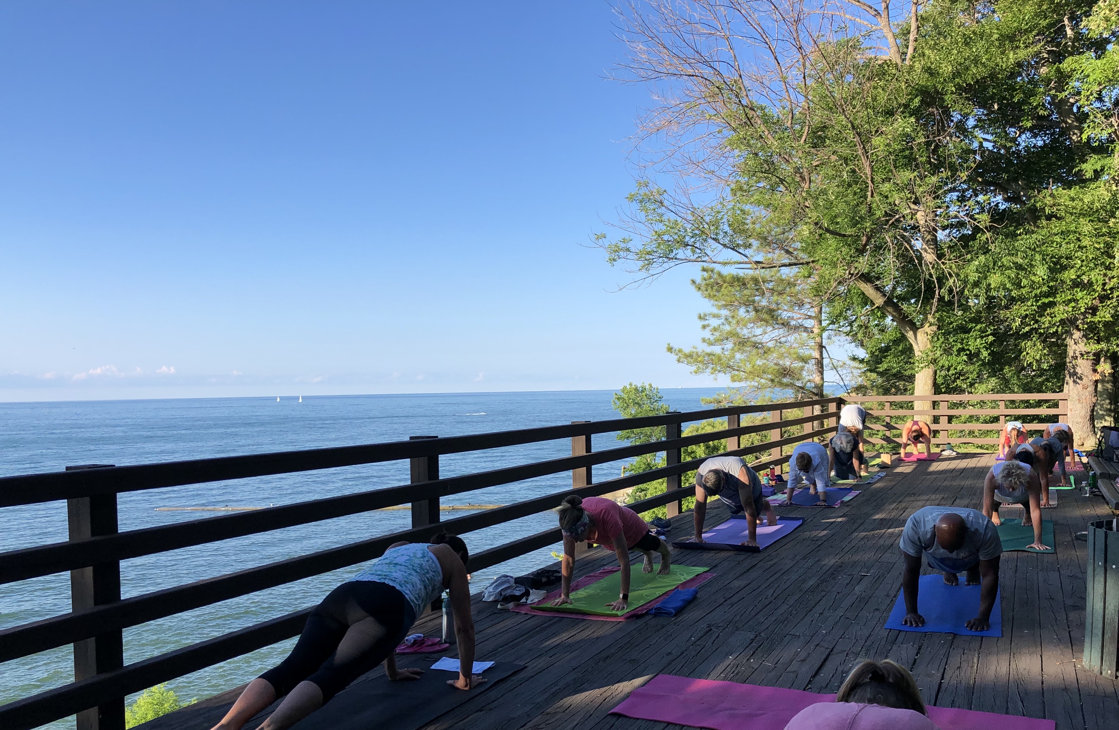 Yoga in Rocky River Park - cleveland.com