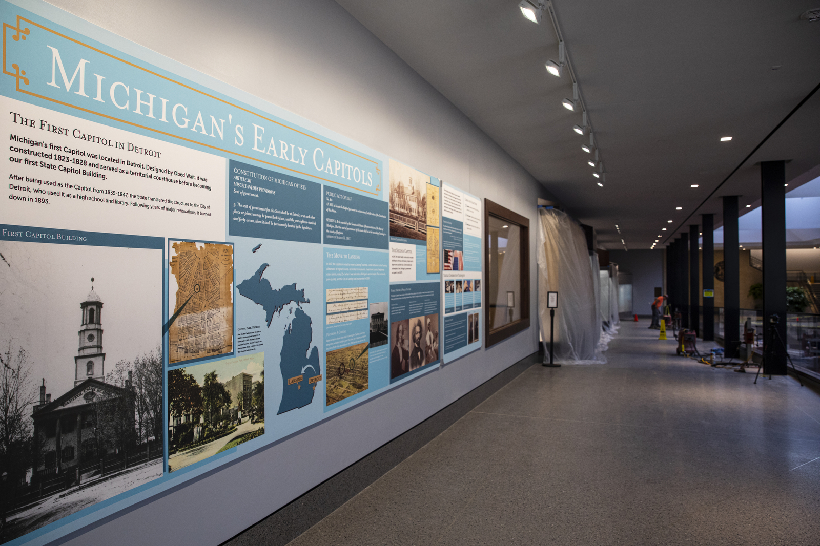 Heritage Hall visitor center for Michigan Capitol building opens to ...