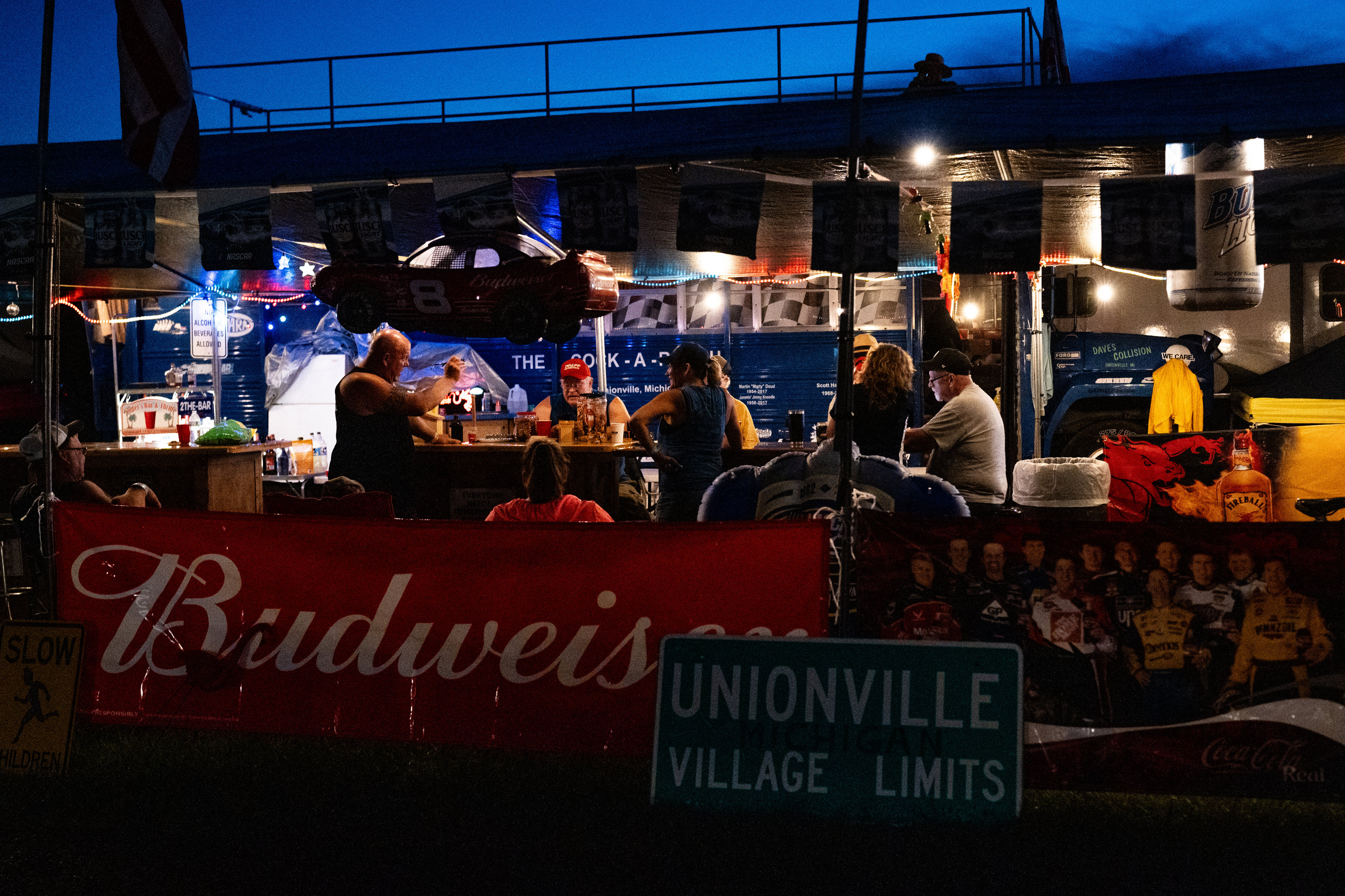 NASCAR fans and their campers are bound through decades of MIS races ...