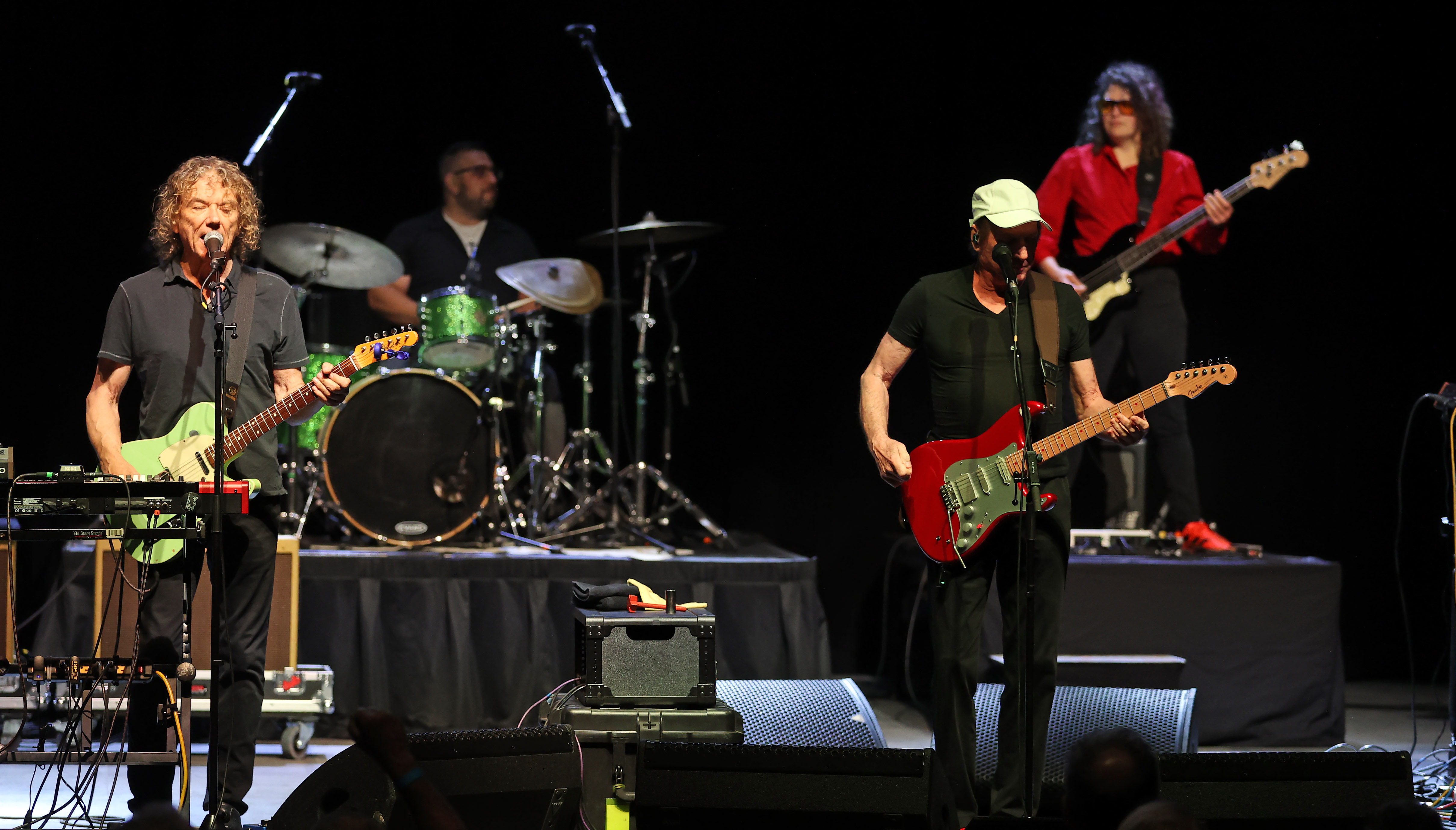 Jerry Harrison & Adrian Belew perform at the Agora, July 28, 2024 ...