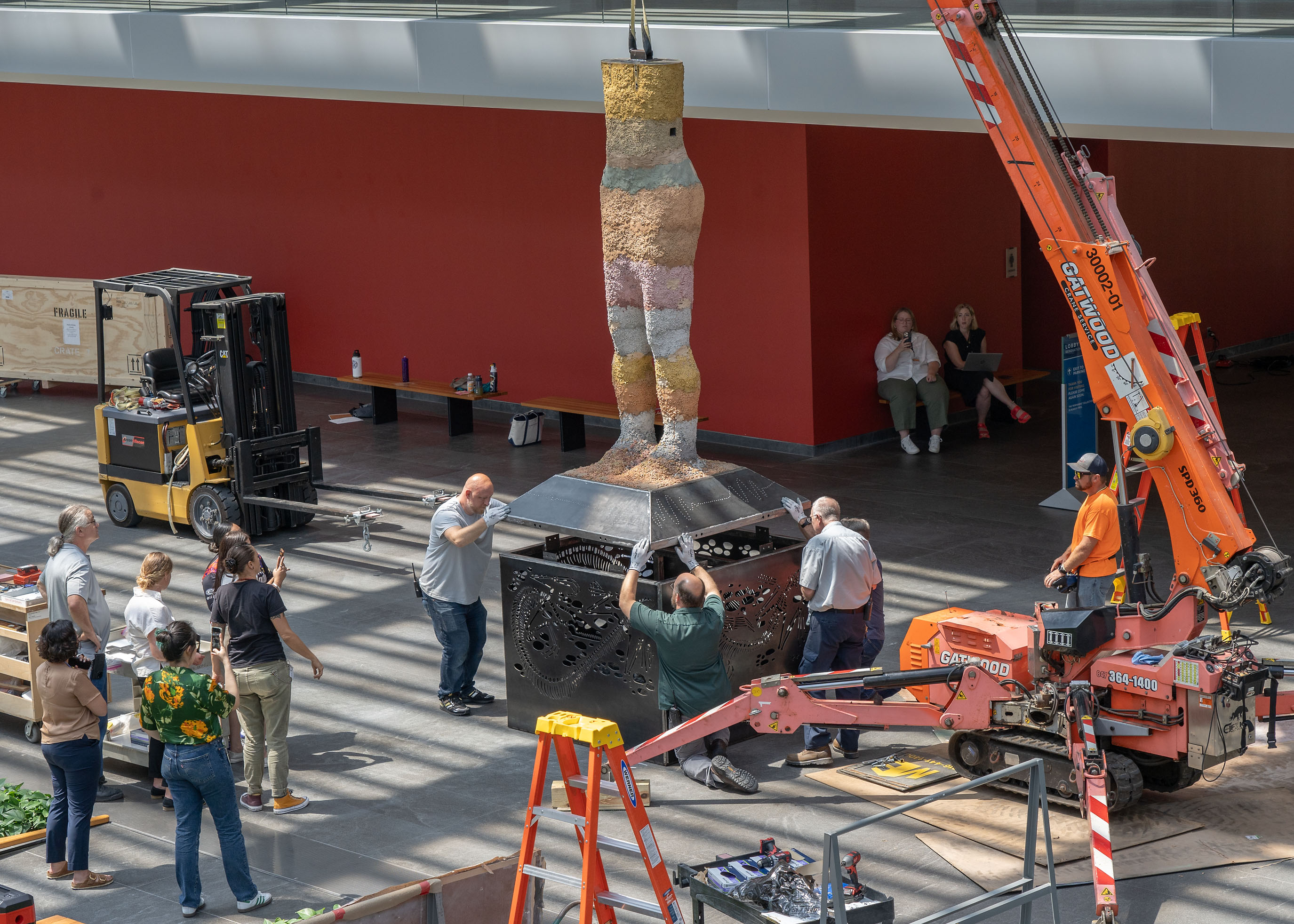 Rose B. Simpson sculptures come to Cleveland Museum of Art atrium ...