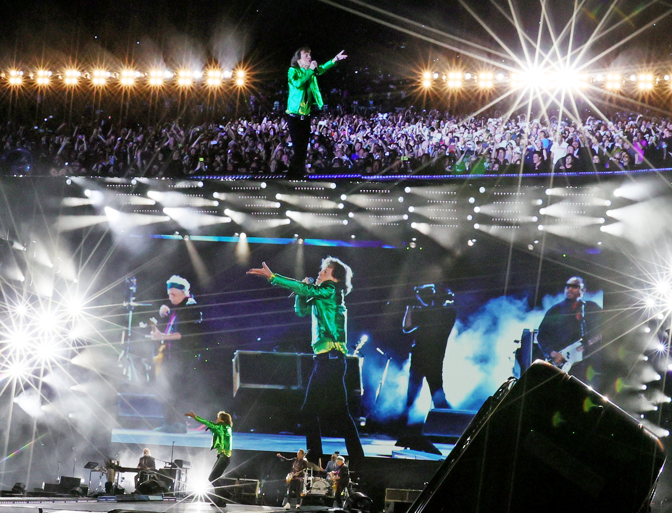 Rolling Stones perform at Cleveland Browns Stadium during their Hackney ...
