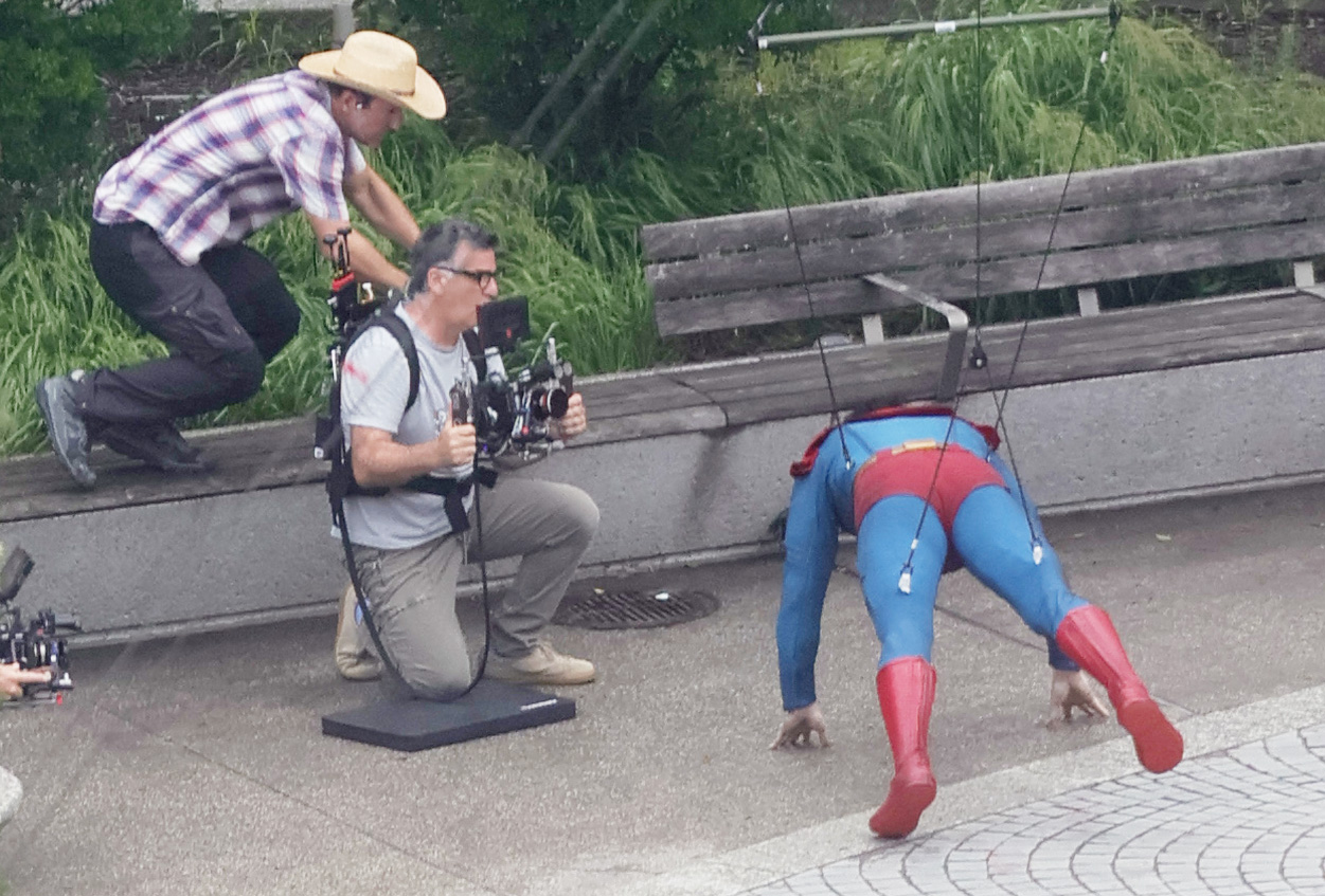 Final day of Superman filming at Public Square, July 4, 2024 ...