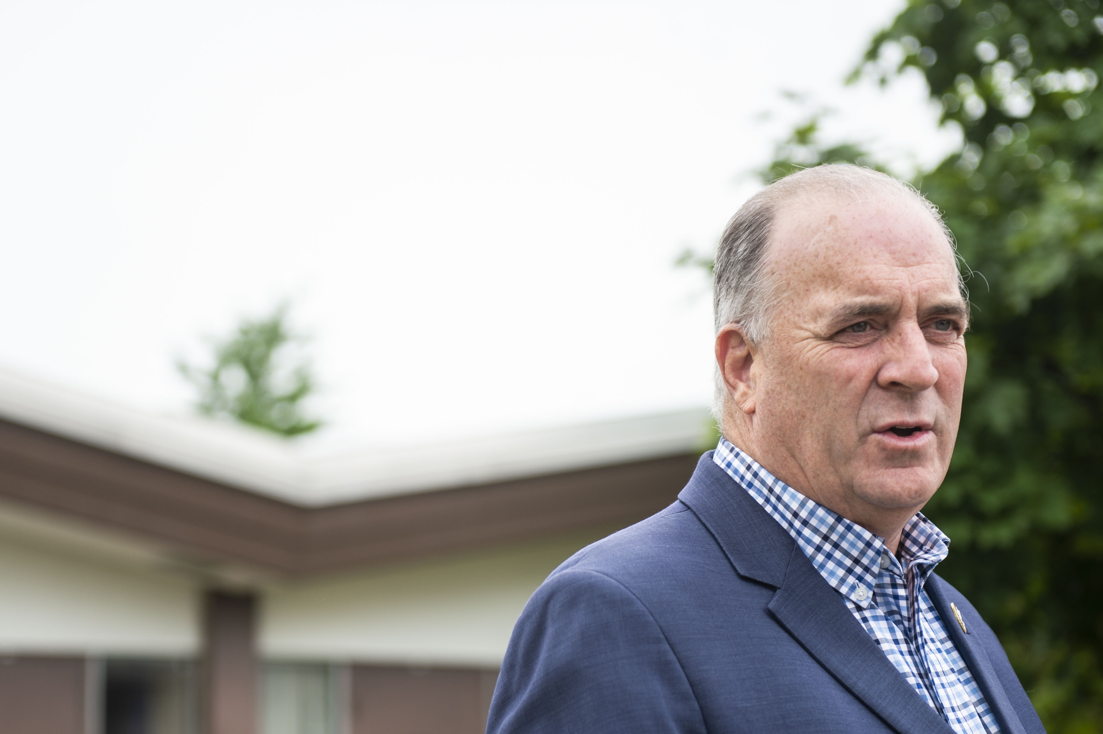Congressman Dan Kildee tours Wenona School Demolition Project in Bay ...