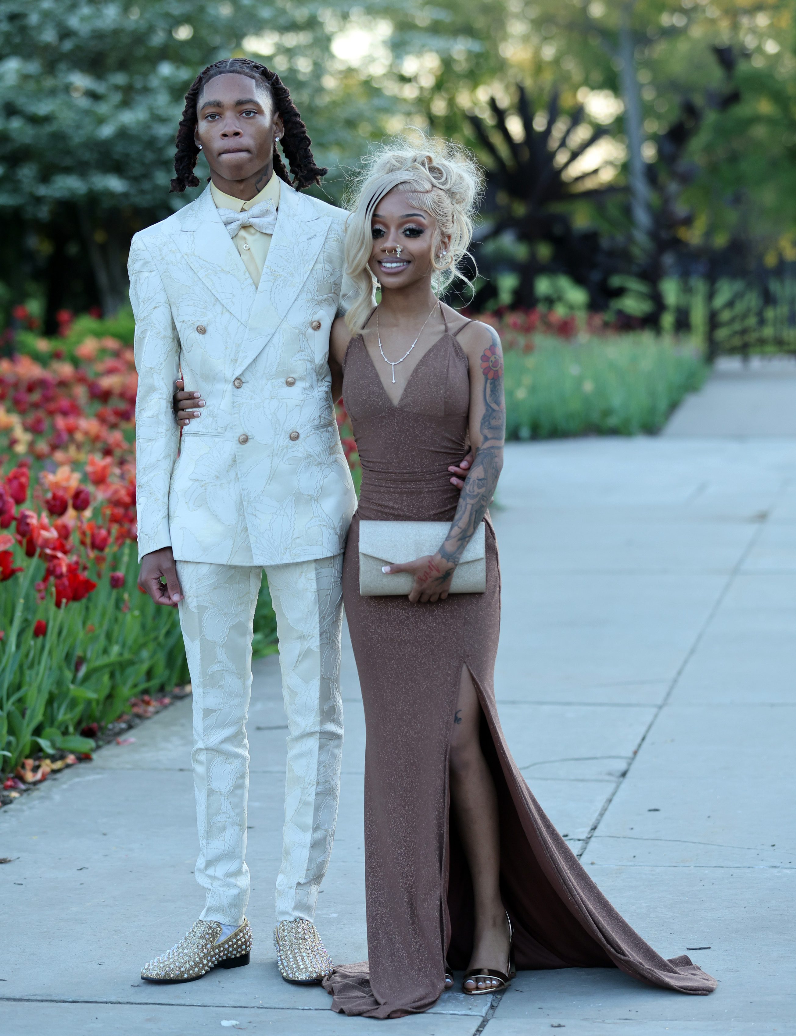 Euclid high school prom at the Cleveland Botanical Gardens, May 9, 2025 ...