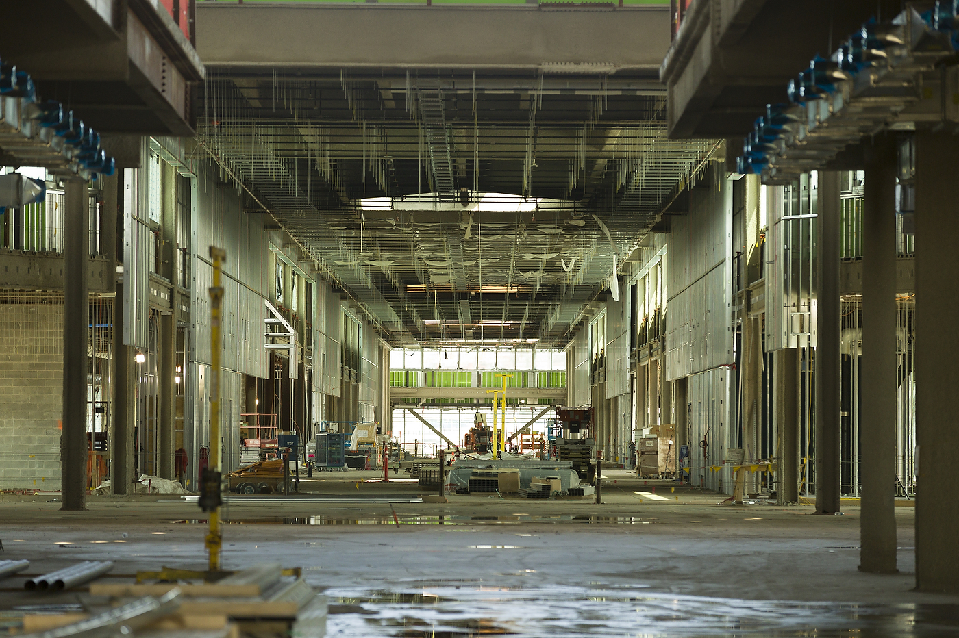 Newark Liberty Terminal One Progress Tour - nj.com