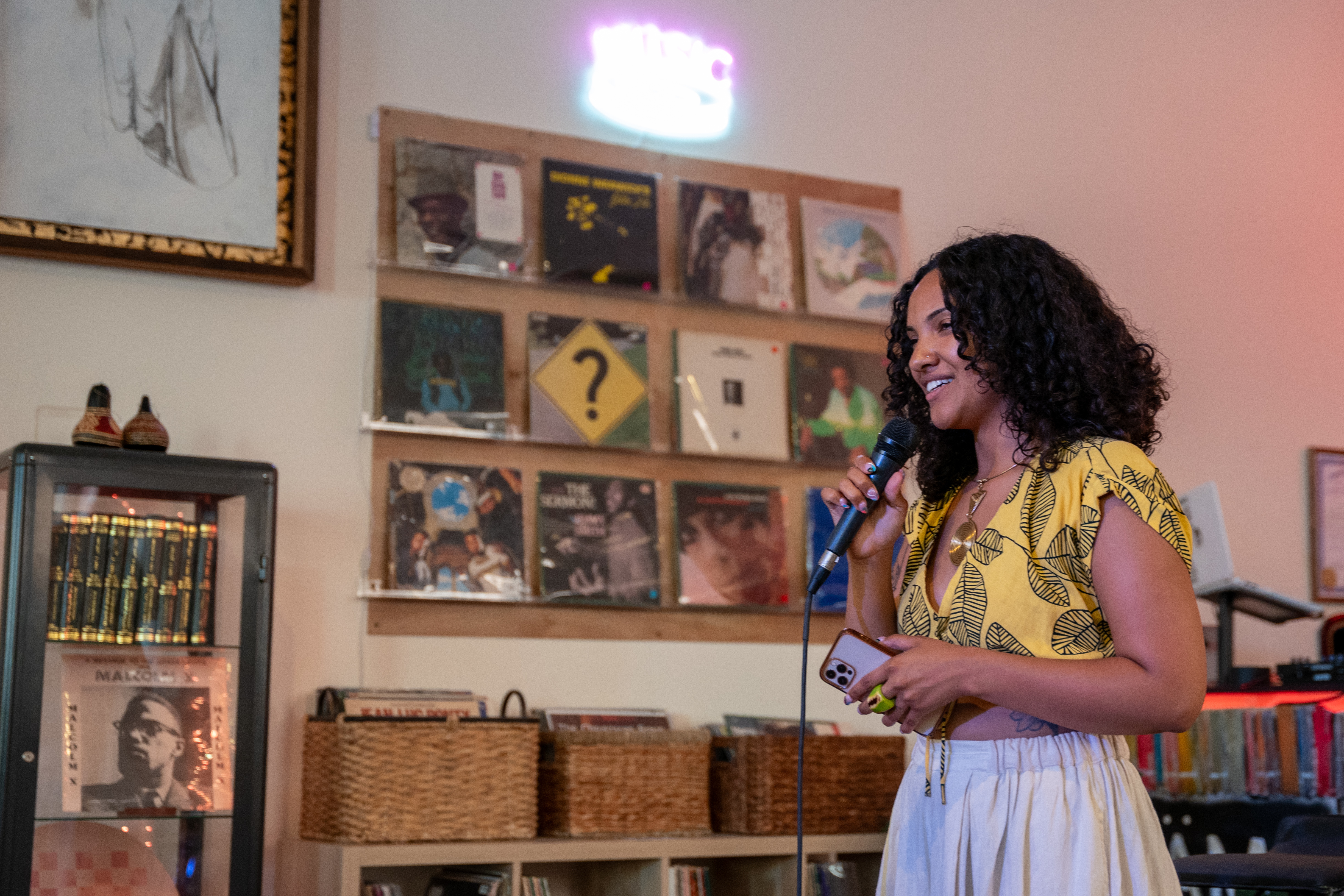 The Last Poets perform in Flint's Comma Bookstore for Juneteenth ...