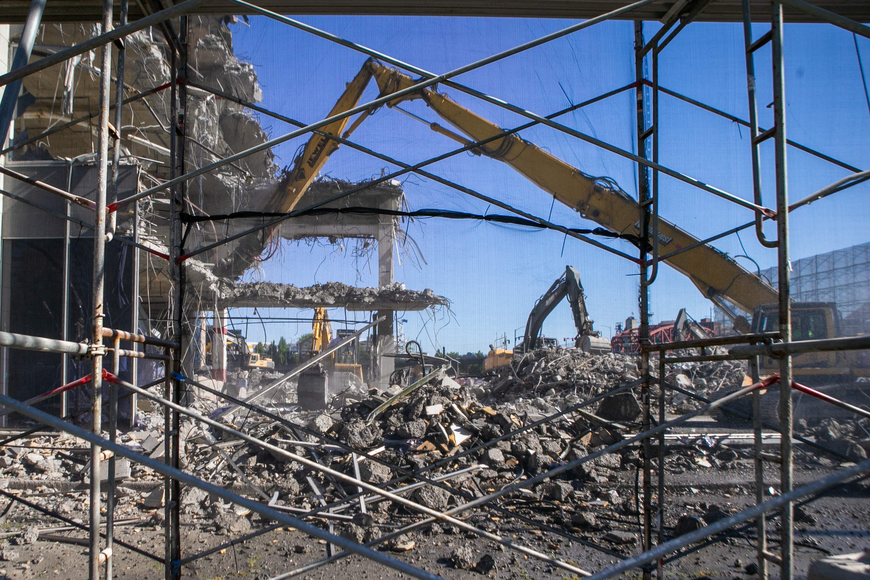 Downtown Portland post office building demolition - oregonlive.com