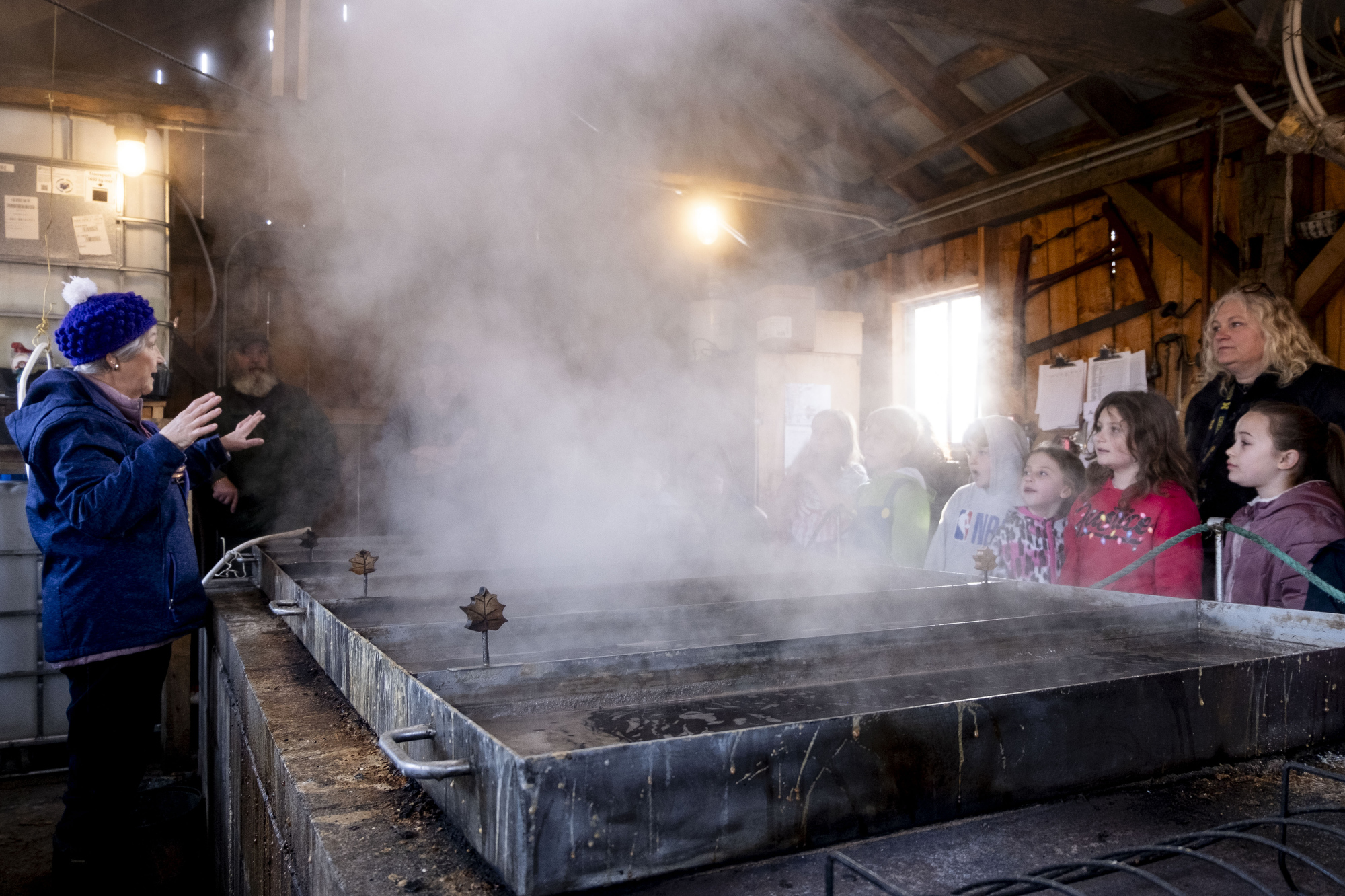 “Sugar Shack” in Hanover teaches elementary students about maple syrup ...