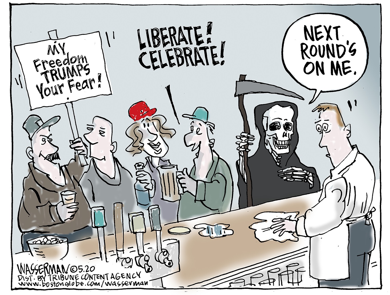 Editorial cartoons for May 24, 2020 - syracuse.com
