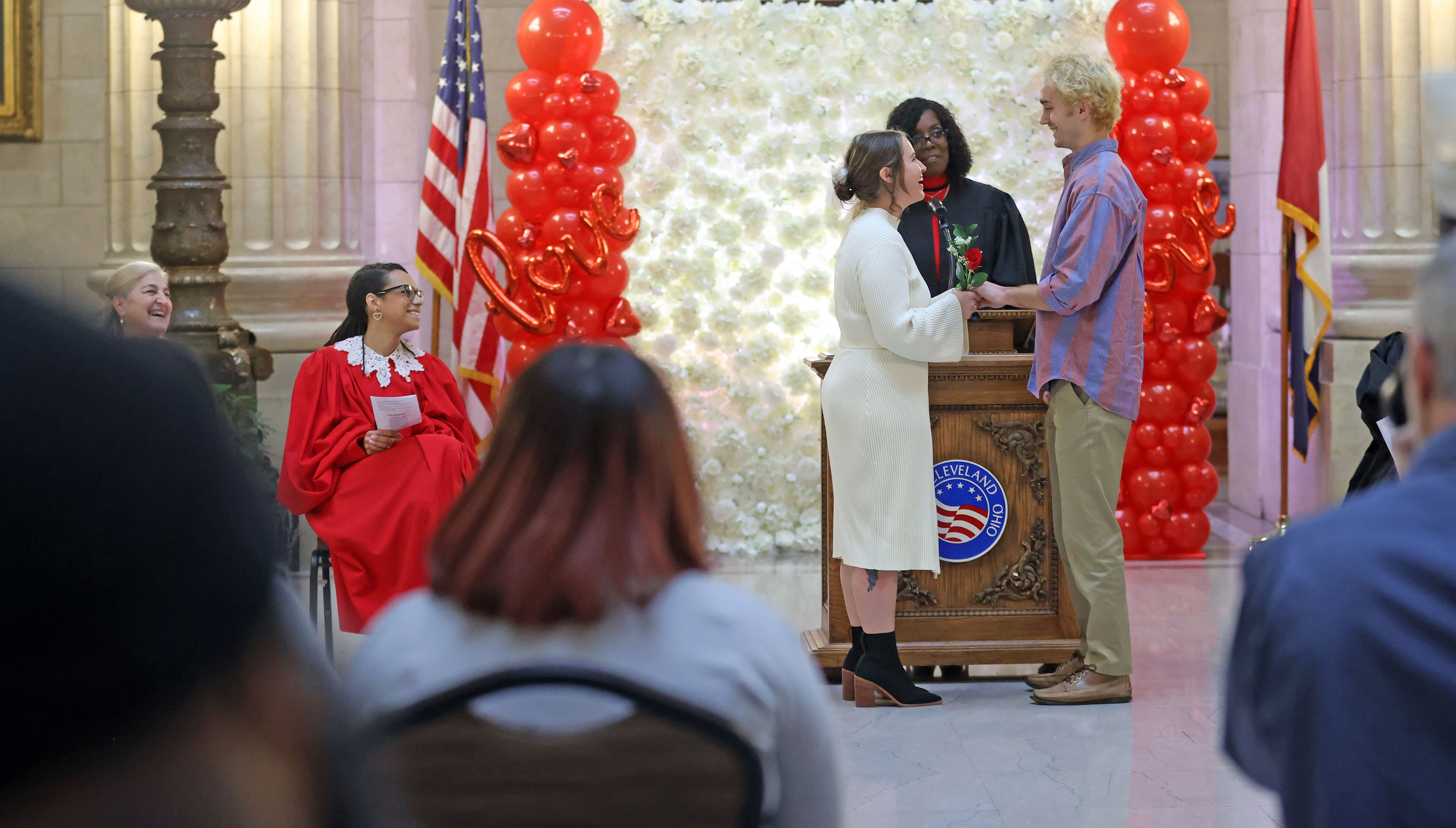 Valentine’s Day weddings at Cleveland City Hall, February 14, 2024 - cleveland.com