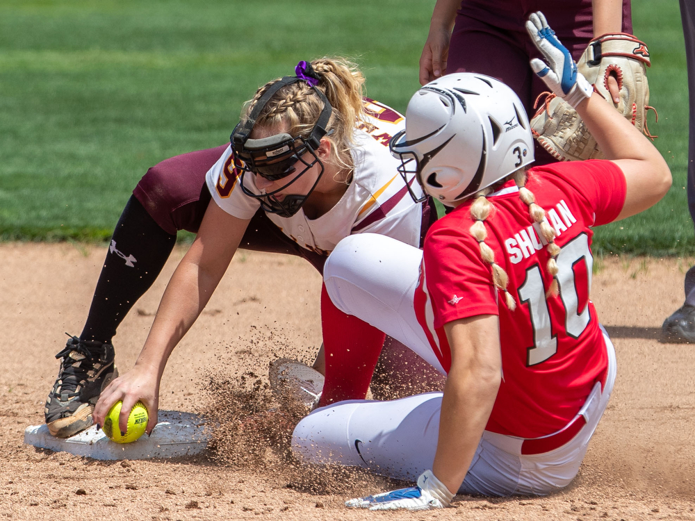 Big Spring puts up fight but falls to Hamburg in D3 softball title game ...
