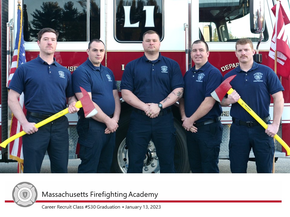 Massachusetts Firefighters Academy graduates - masslive.com