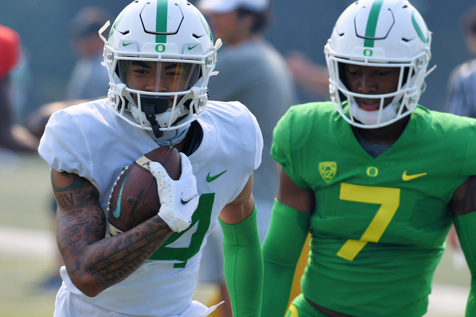 Oregon Ducks football practice, Aug. 12, 2021 - oregonlive.com