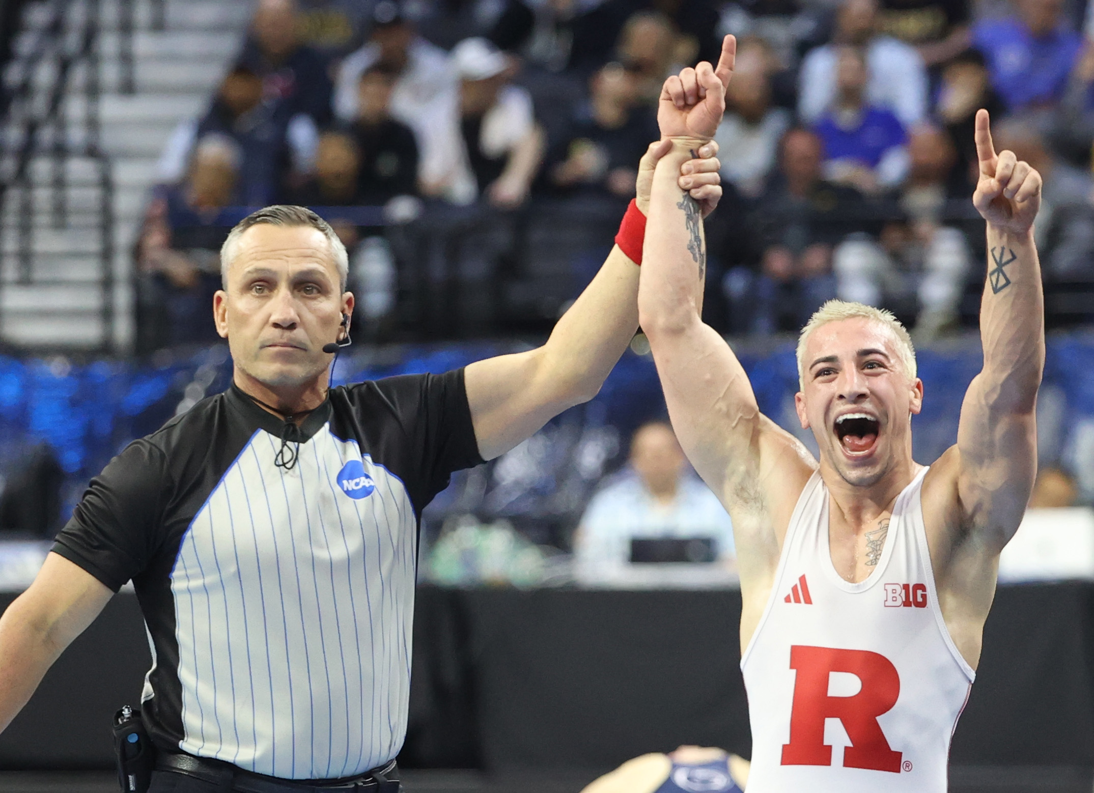 NCAA 2025 Wrestling Championships, second round - nj.com